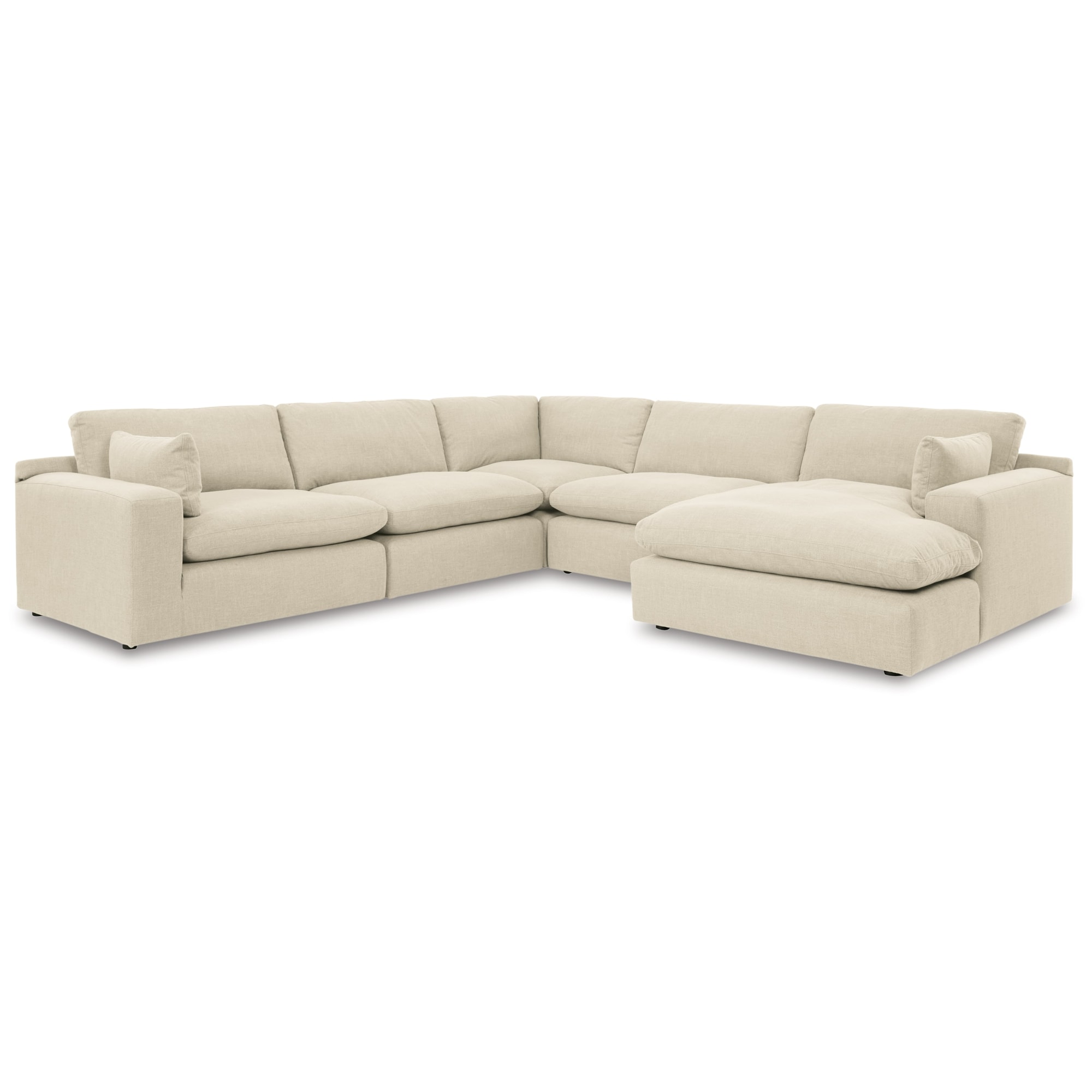 Ashley Furniture Benchcraft Elyza 10006S7 5-Piece Modular Sectional ...