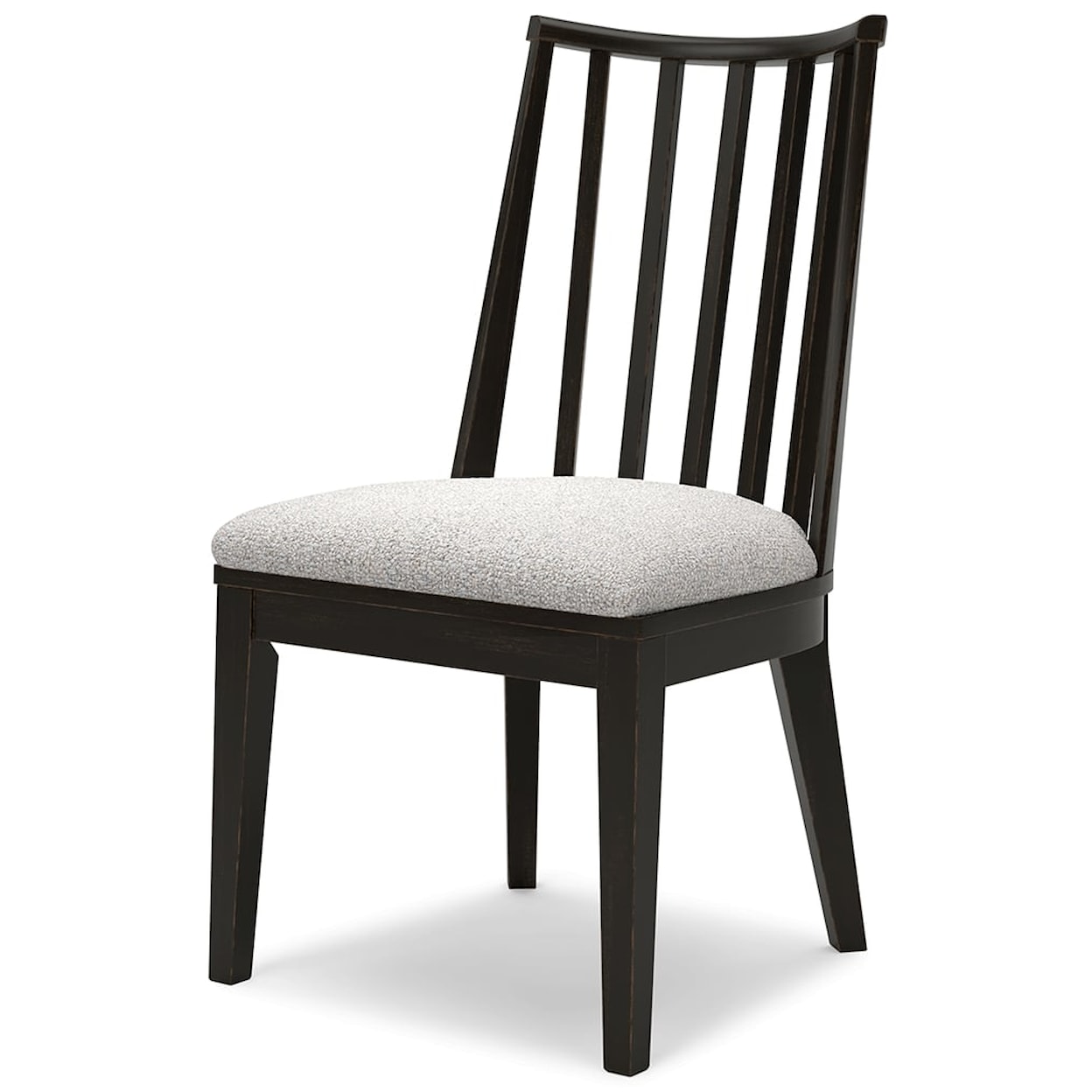 Signature Design by Ashley Galliden D841-01 Dining Chair with Curved ... Signature Design by Ashley Galliden D841-01 Dining Chair with Curved ...