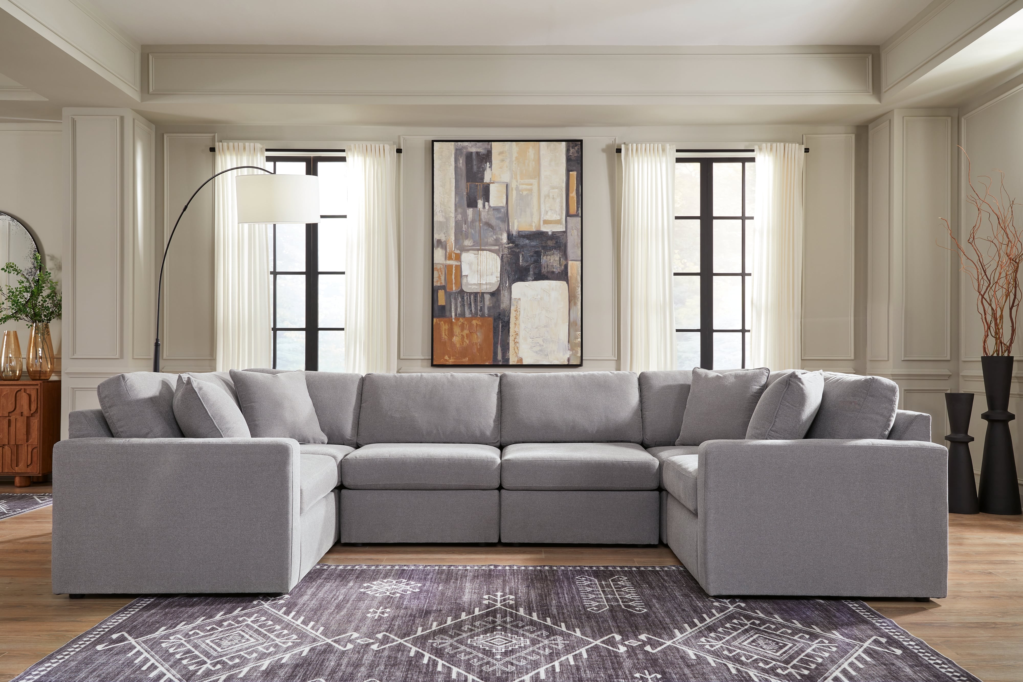 Signature Design by Ashley Modmax 92104S8 6-Piece Sectional | Wayside ...