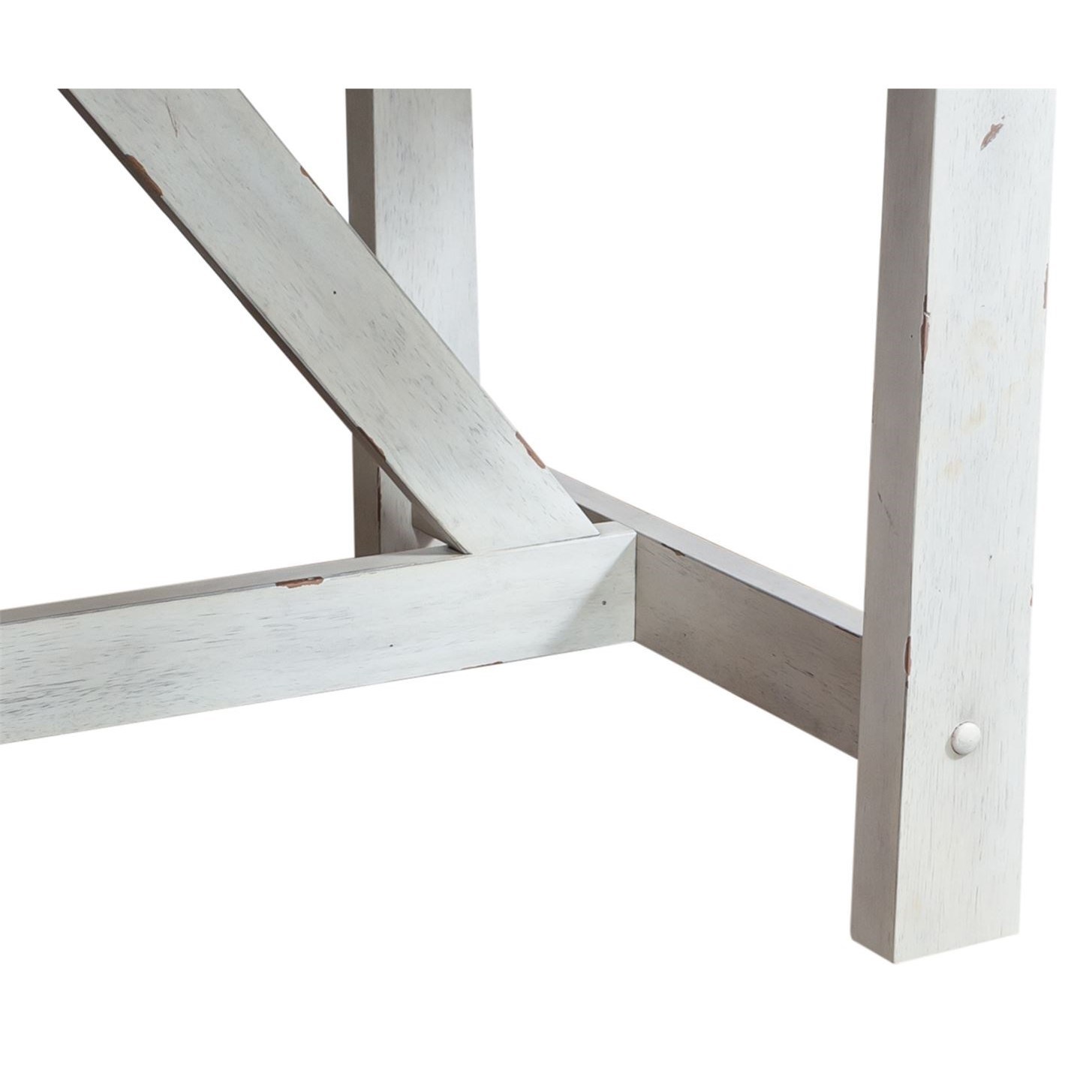 Liberty Furniture Farmhouse 139WH-T4078 Fixed Top Trestle Table | Royal ...