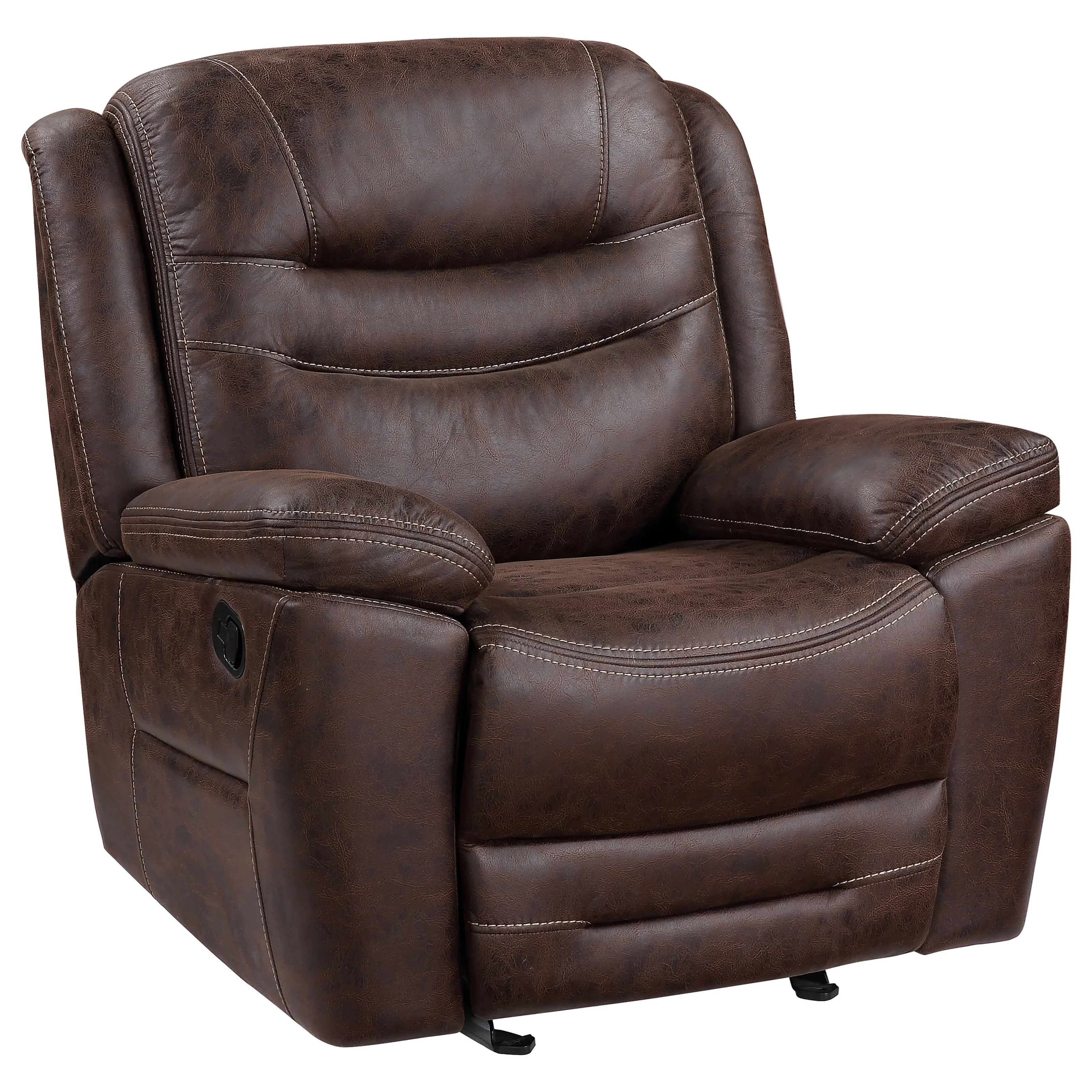 Steve Silver Stetson SN850C Casual Manual Glider Recliner | Furniture ...