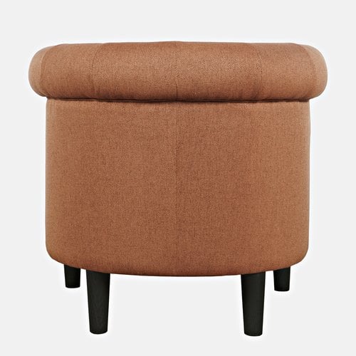 Jofran Lily LILY-CH-SPICE Lily Transitional Upholstered Accent Chair ...