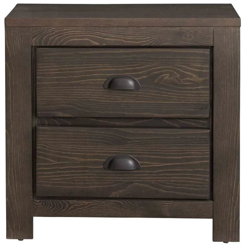 Progressive Furniture Bluff B679-43 Transitional Two-Drawer Nightstand | Lindy's Furniture ...