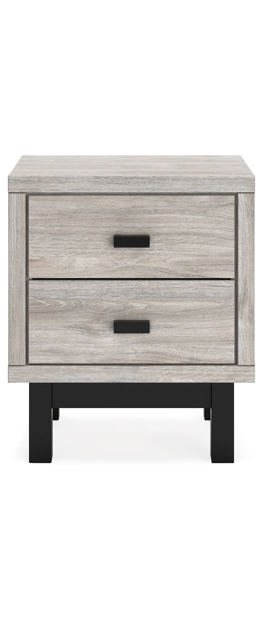 Benchcraft by Ashley Vessalli B1036-92 Contemporary 2-Drawer Nightstand ...
