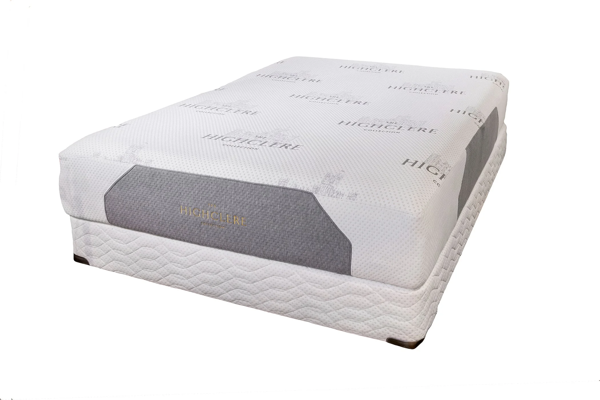 Highclere Highclere Foam 903288060 King 12" Medium Mattress | Belfort ...