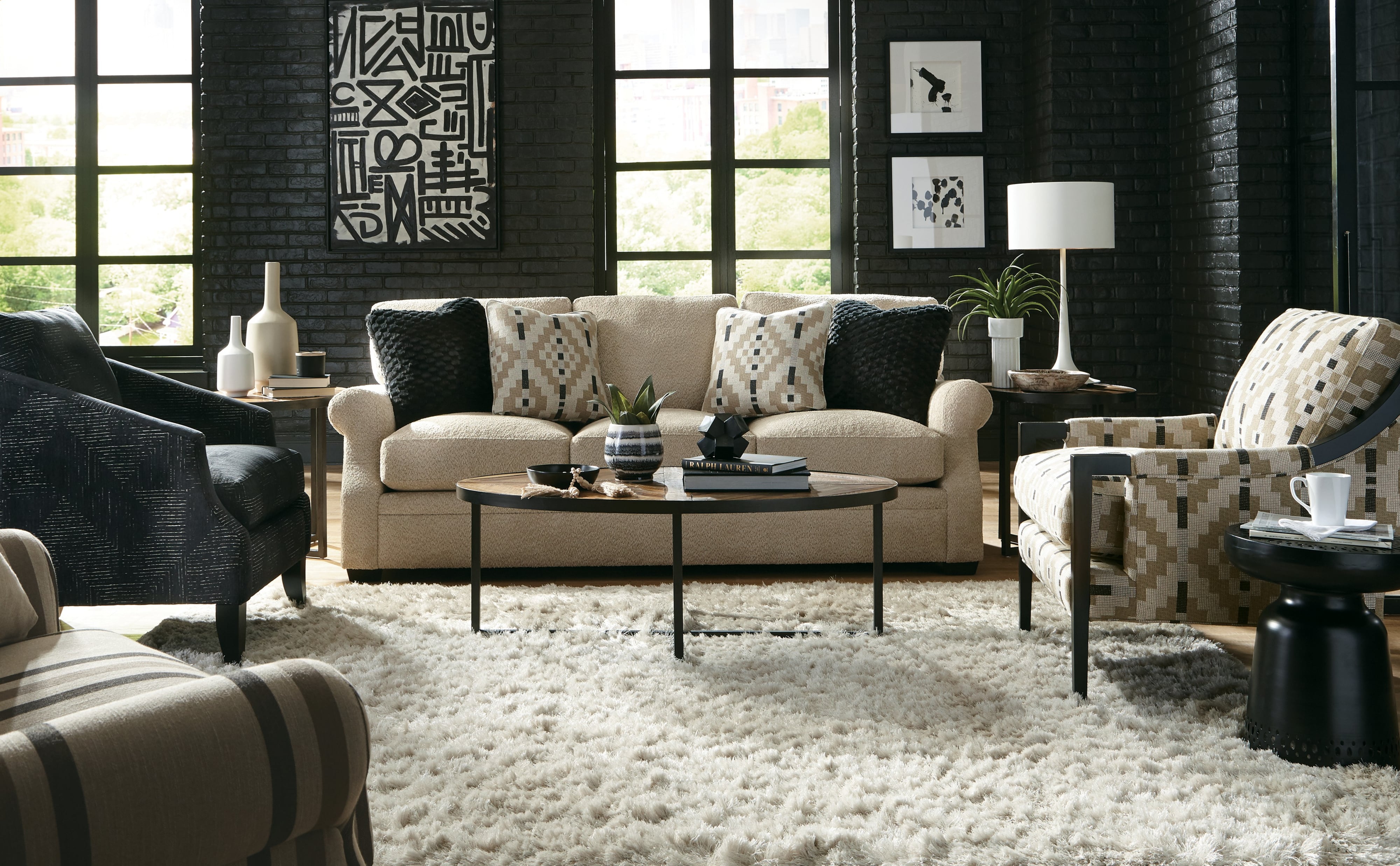 Craftmaster 723650BD 375.723654 Casual 93 Inch Sofa | Stoney Creek ...