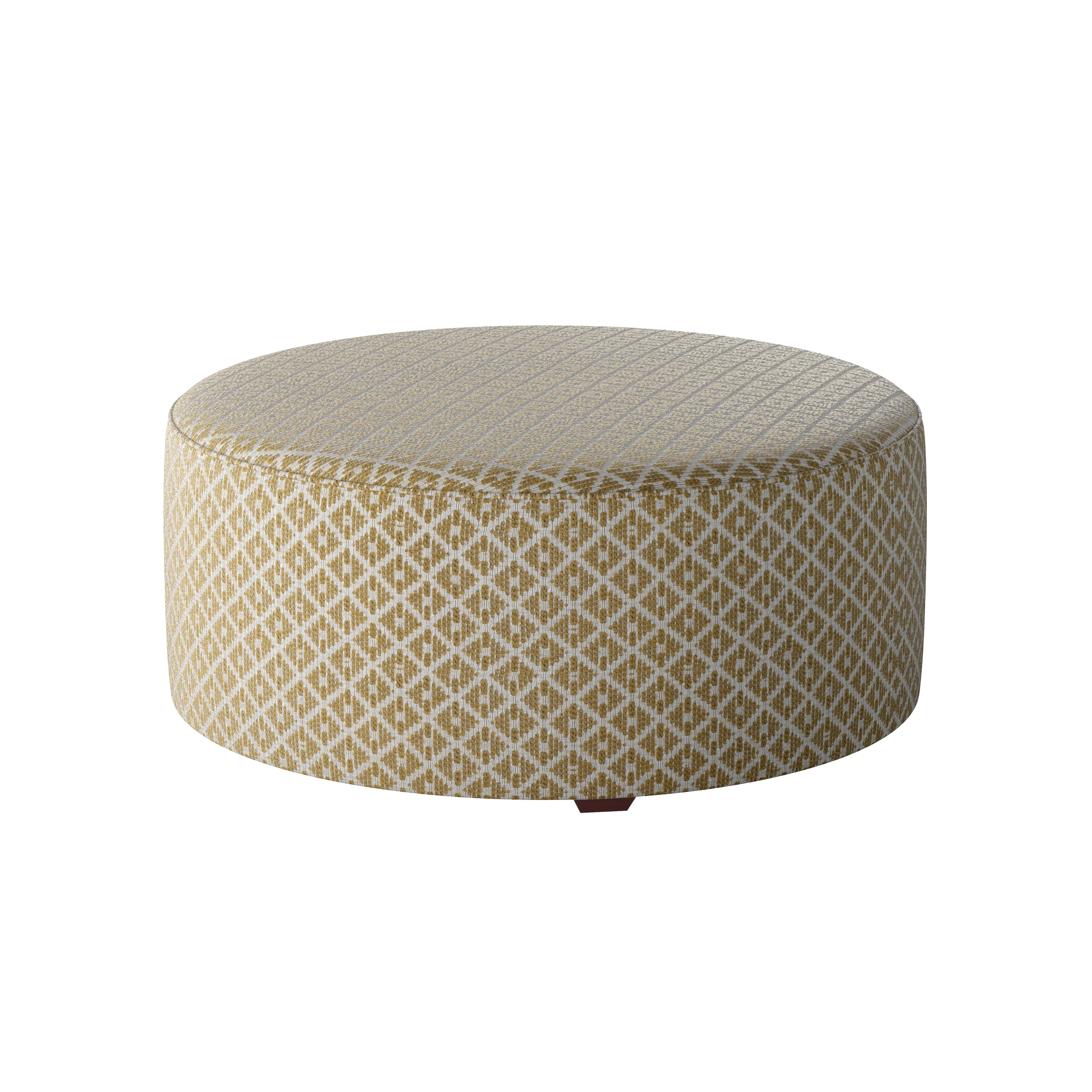 Fusion Furniture Grab A Seat 140 C Round Cocktail Ottoman Howell
