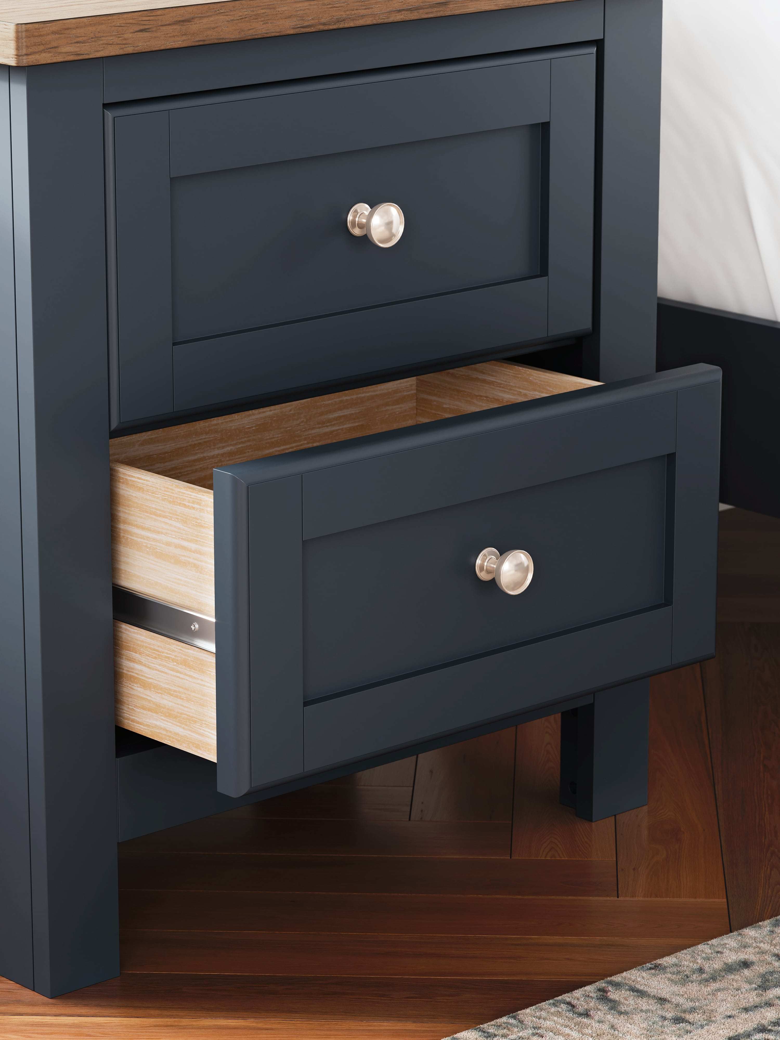 Signature Design by Ashley Landocken B414-92 2-Drawer Nightstand ...