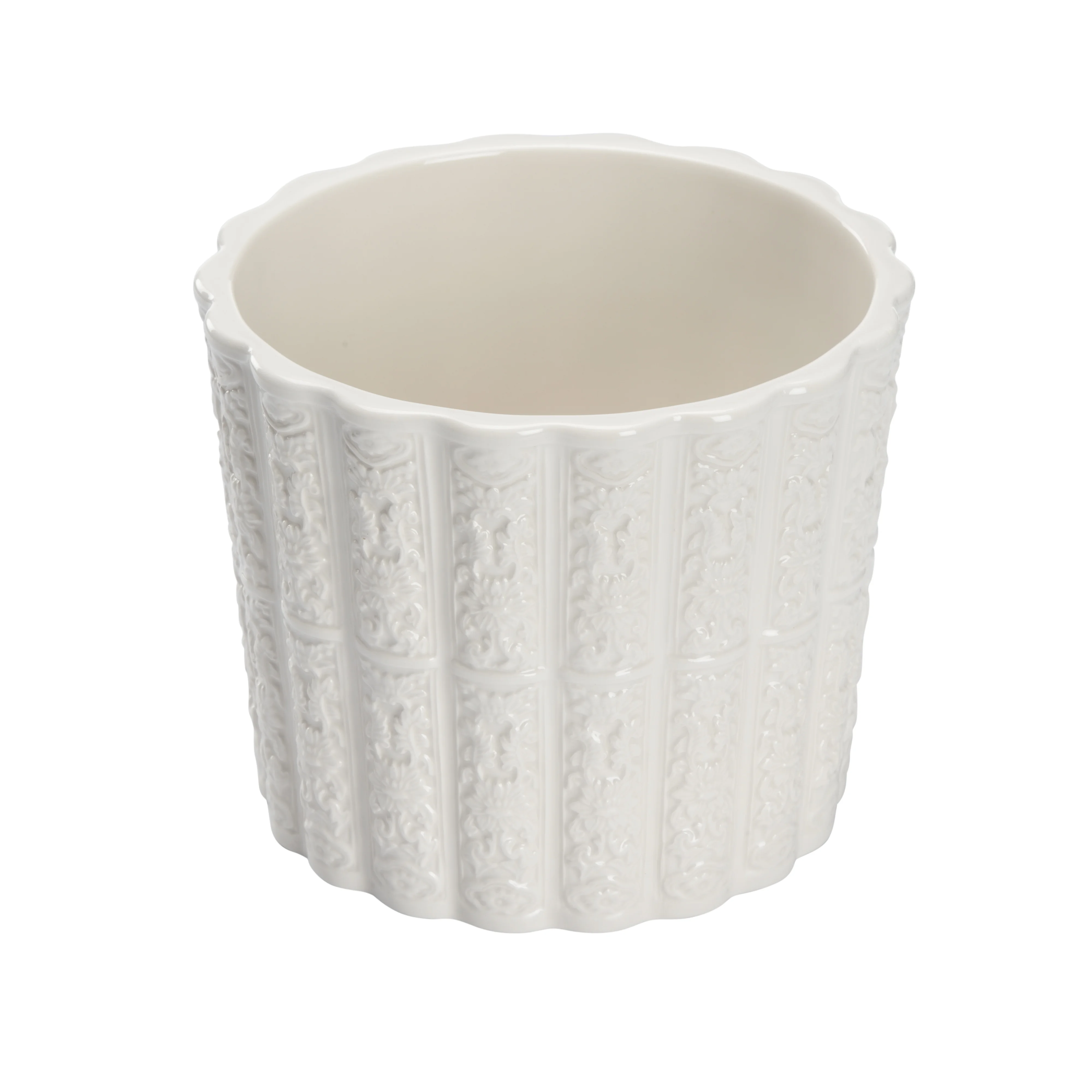 Chelsea House Chelsea House Misc 385726 Brandywine Planter - White ...