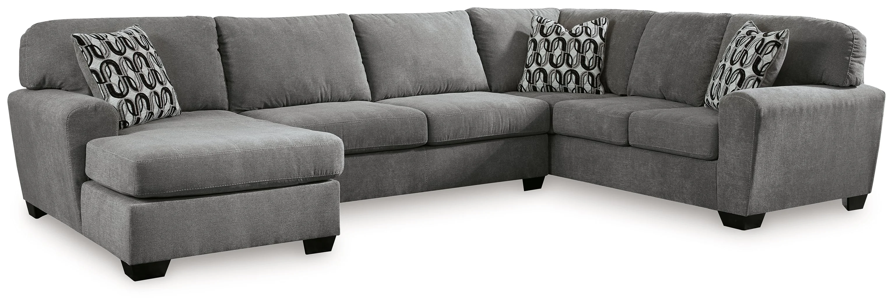 Benchcraft Birkdale Court 32402S1 3 Piece Sectional With Chaise Home Furnishings Direct Sectional Sofa Groups