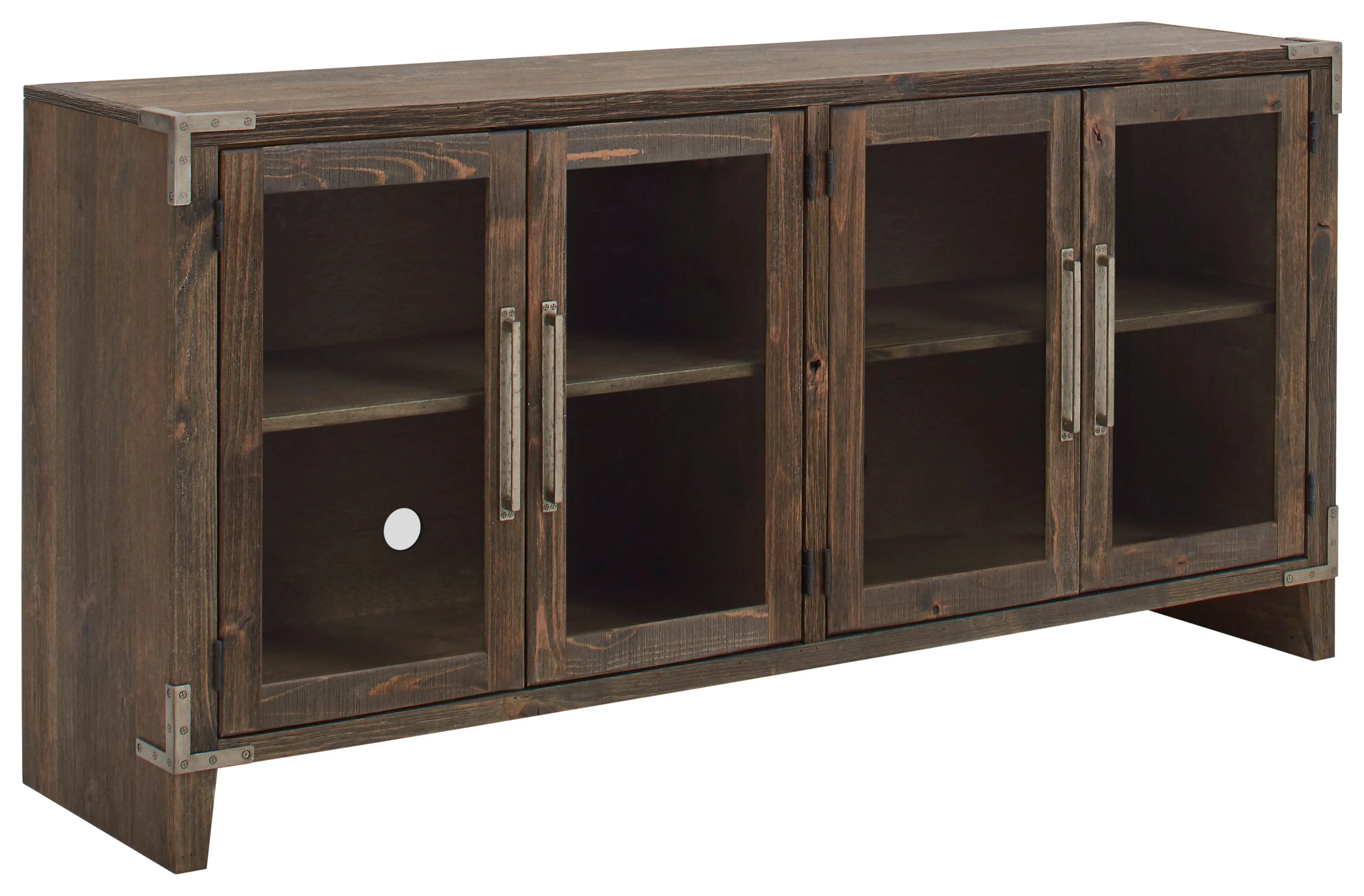 Aspenhome Quincy WDJ1240-BDL Transitional Console Table with Glass ...