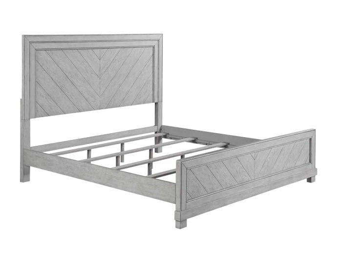 Steve Silver Montana MON900QBED Montana Rustic Queen Panel Bed with ...