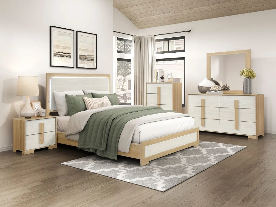 Homelegance Furniture Sterling 2330-1*9 Contemporary 5-pc. Complete ...