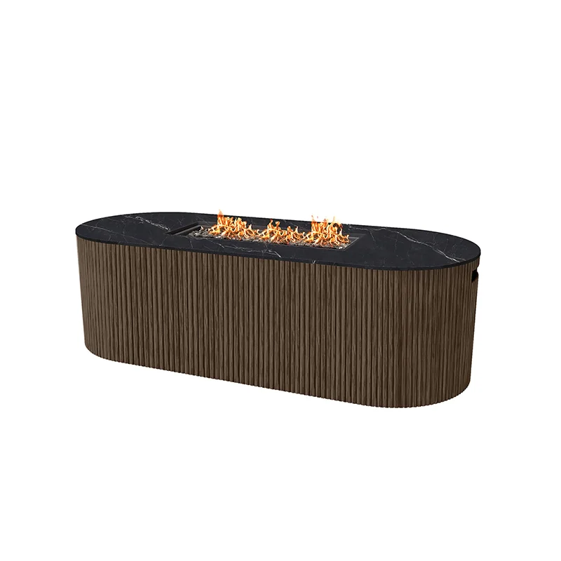 Ebel Fire Pits & Accessories 416700+416000-19 Hampton+Aspen Ovate ...