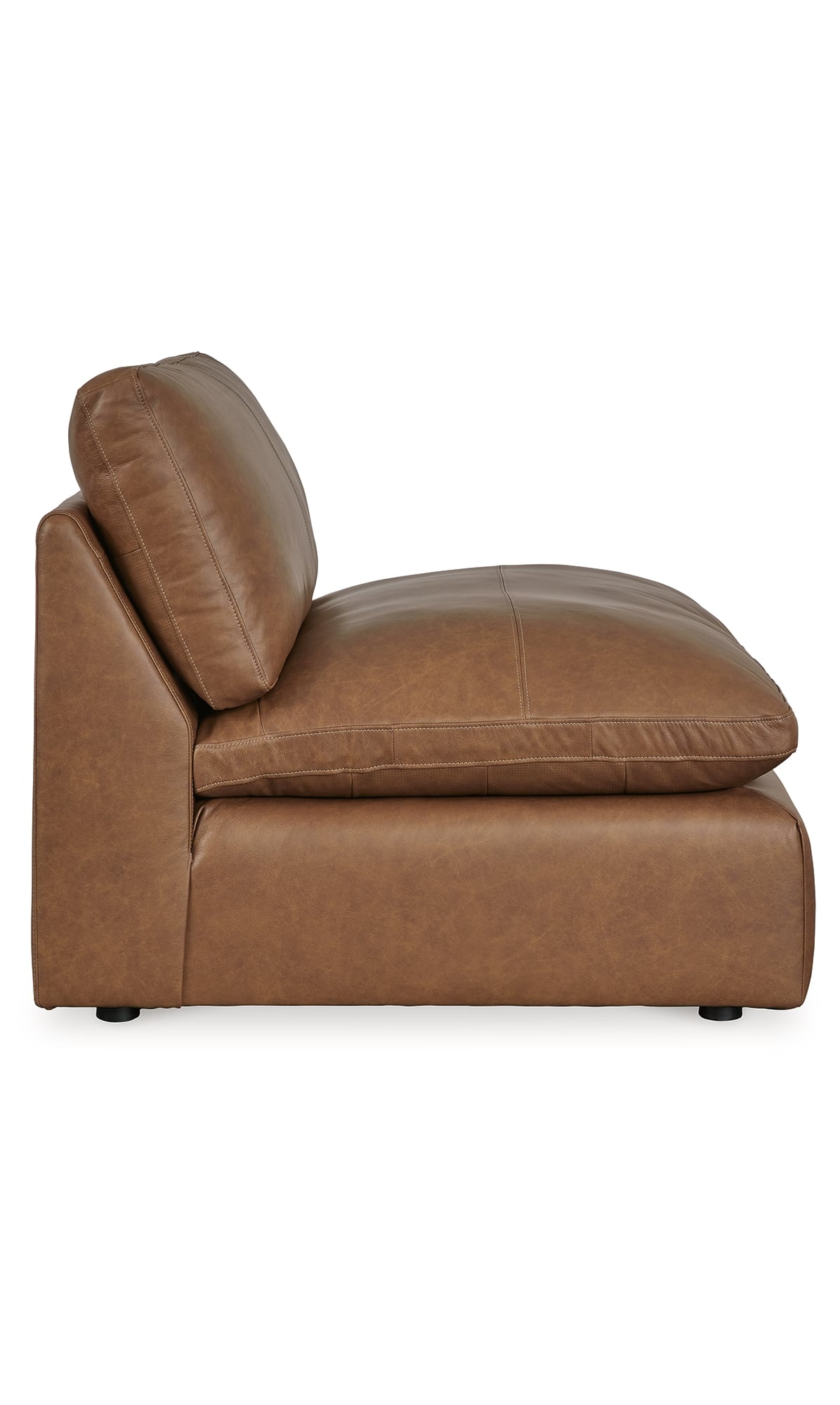 Signature Design by Ashley Emilia 3090146 Leather Match Modular Armless ...