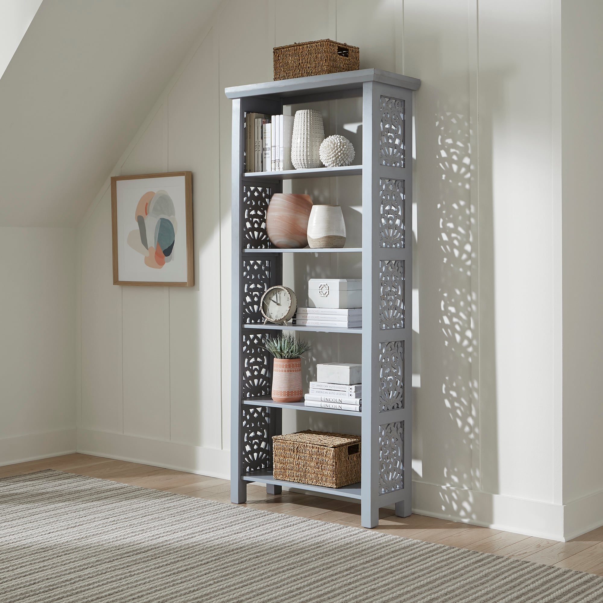 Liberty Furniture Trellis Lane 2094G-AC3001 Farmhouse Bookcase | Royal ...