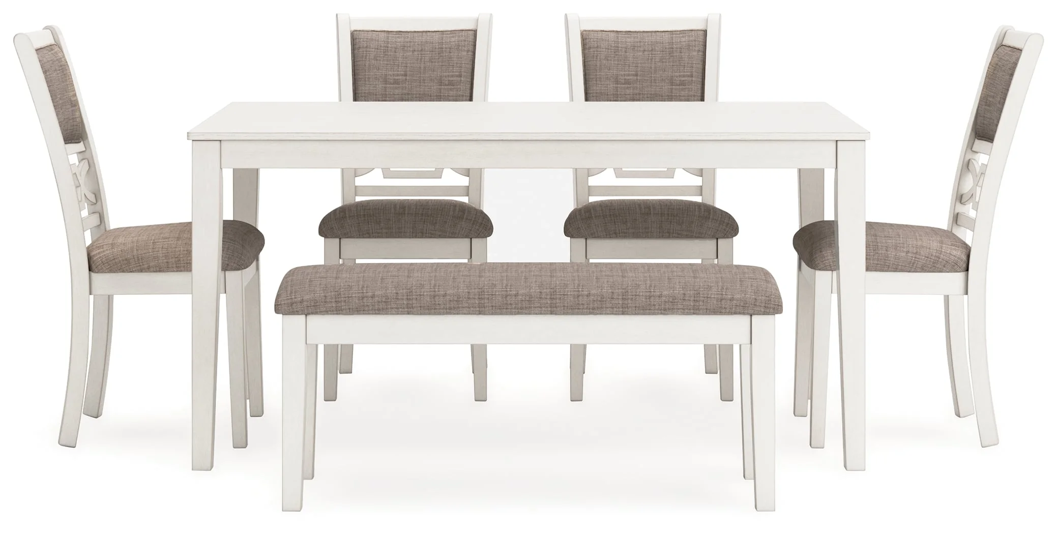 Signature Design by Ashley Erinberg D423-325 Dining Table And 4 Chairs ...