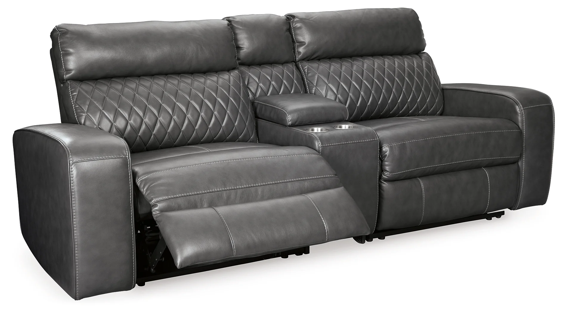 Signature Design by Ashley Samperstone 55203S3 3-Piece Power Reclining ...