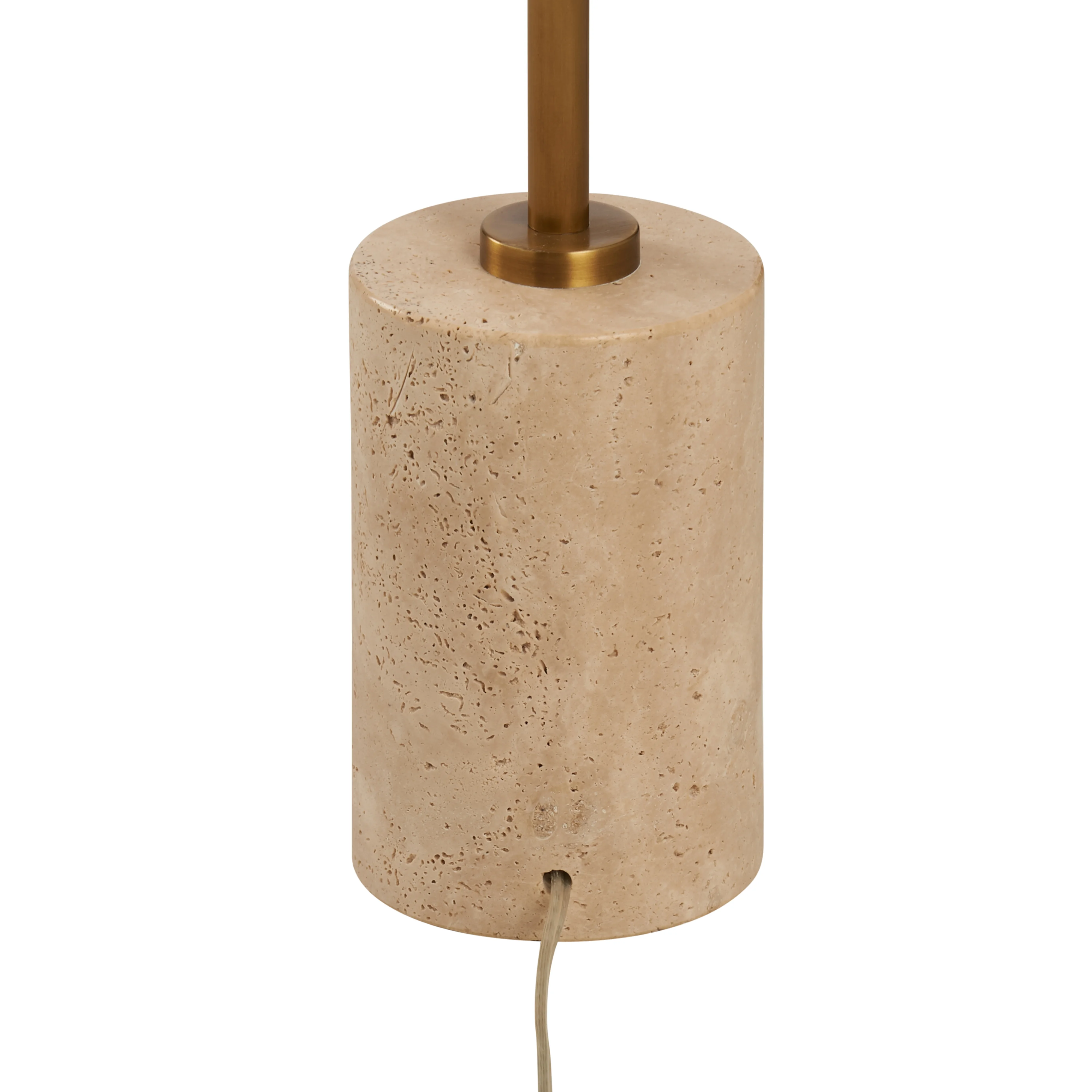 Chelsea House Jamie Merida 70313 Lambeth Floor Lamp - Travertine ...