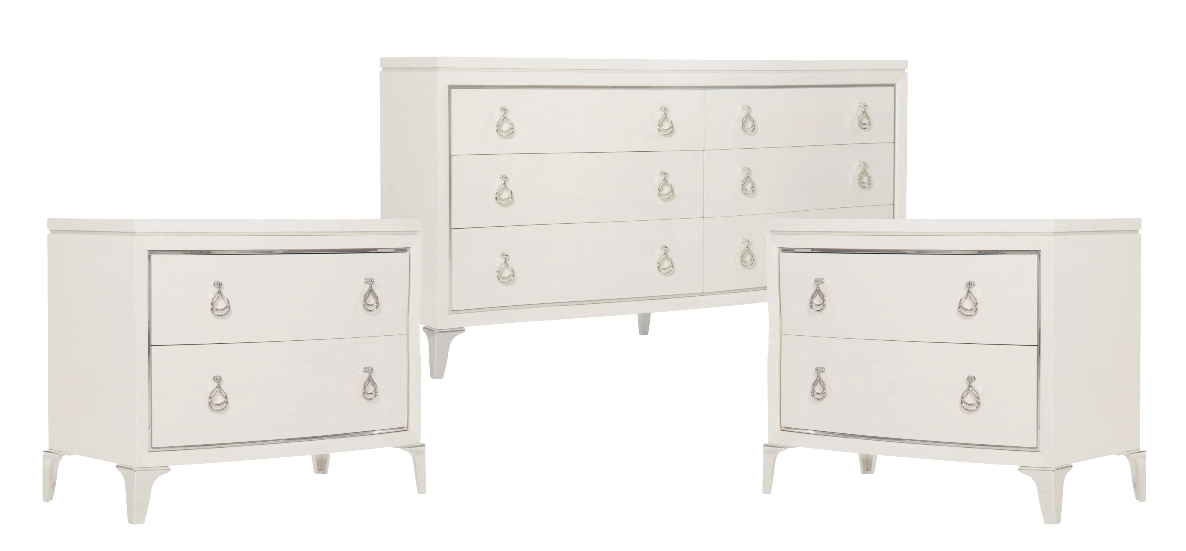 Bernhardt Calista 388051x1+388218x1 Contemporary Dresser and 2 ...