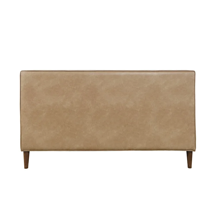 Jofran Ruston 2586-3STBFF Transitional 3-Seat Banquette with Tapered ...
