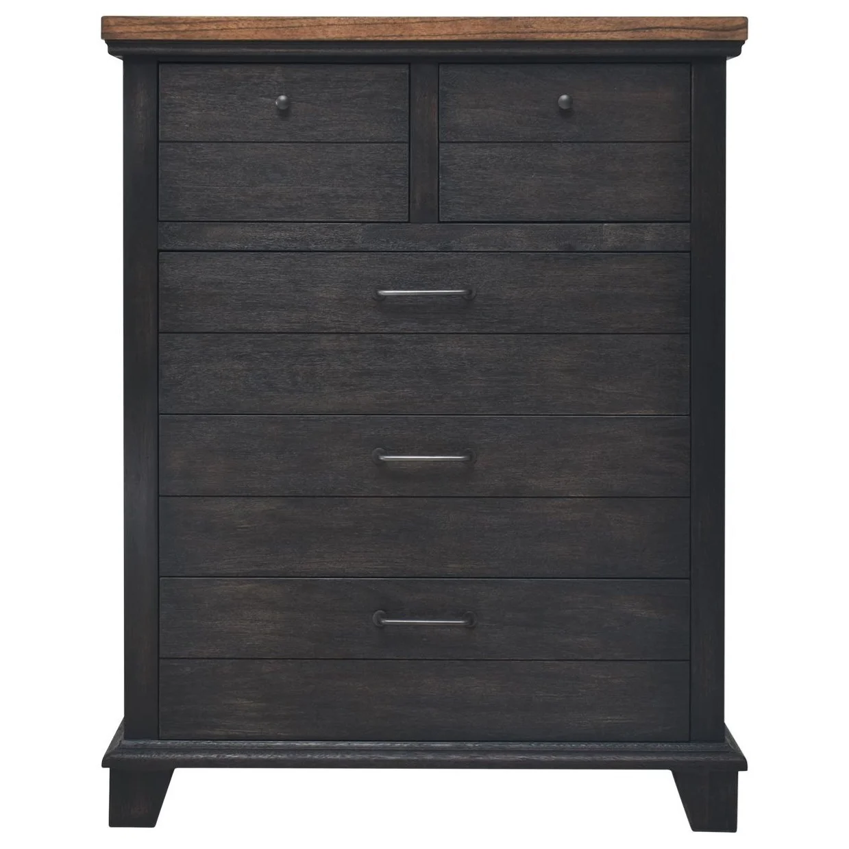 Steve Silver Bear Creek BC950CTB Farmhouse Five Drawer Chest | Wayside ...