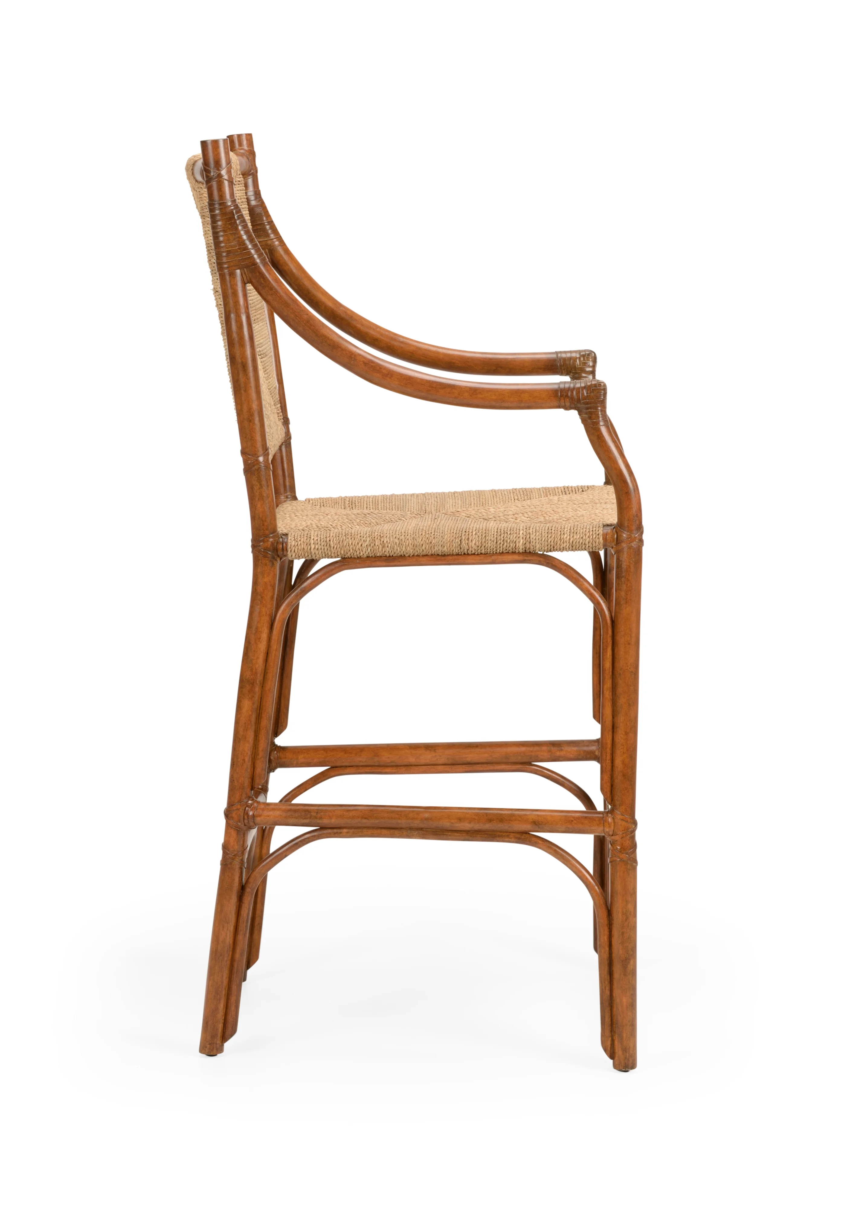 Chelsea House Chelsea House Misc 385060 Mecklenburg Barstool - Natural ...