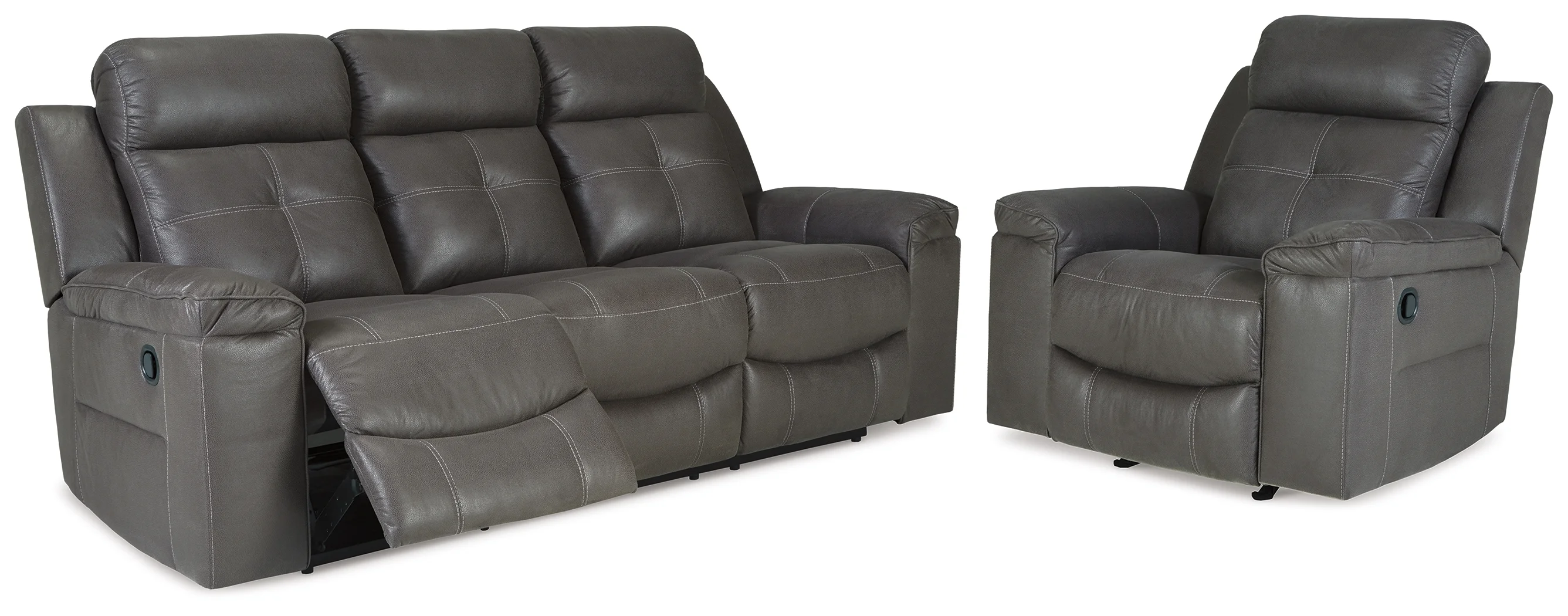 Signature Design by Ashley Jesolo 86705U2 Reclining Sofa And Recliner ...