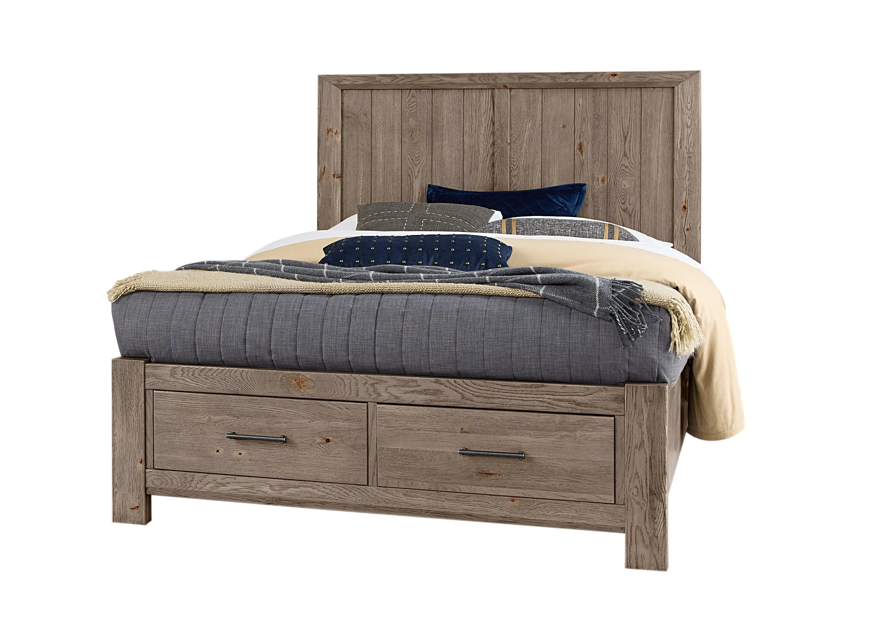 Vaughan Bassett Yellowstone 780-557-050B-502-555 Rustic Queen Storage ...
