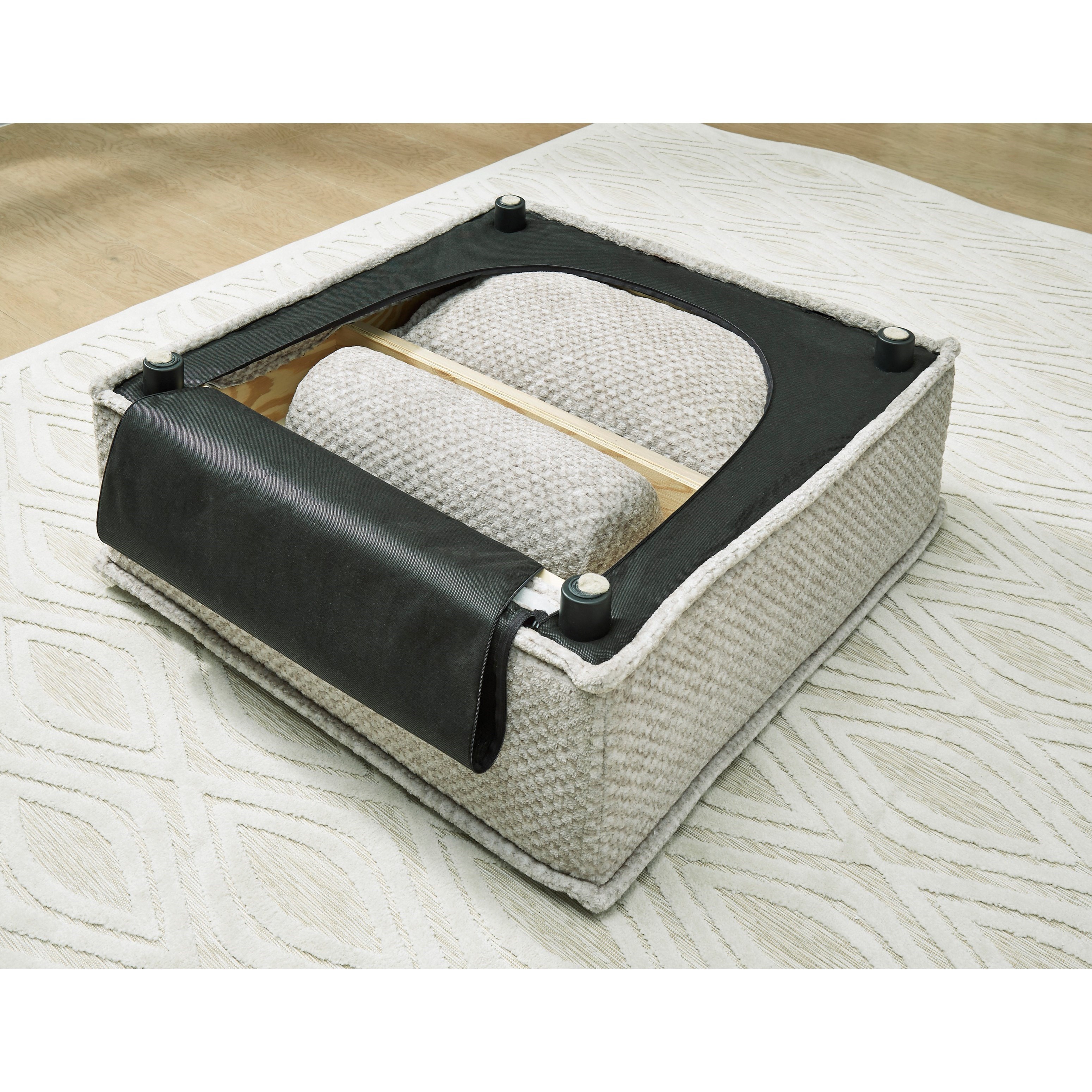 Signature Design by Ashley Bales A3000244 Modular Floor Accent Chair ...