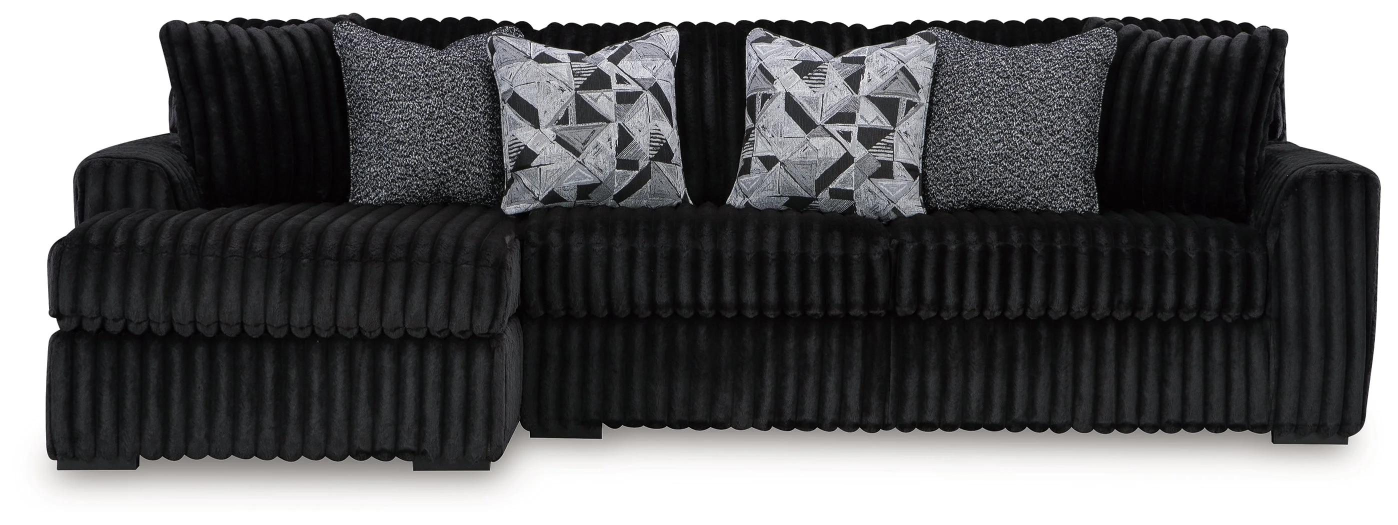 Signature Design by Ashley Midnight-Madness 98103S1 2-Piece Sectional ...