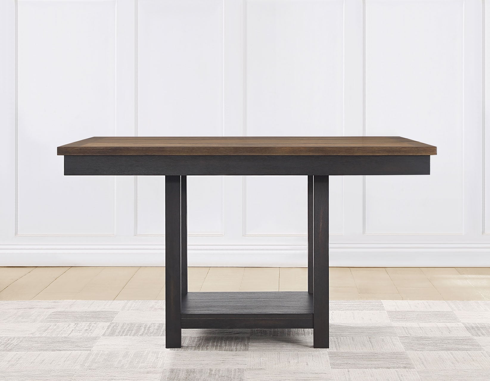 Steve Silver Harington HO500T Transitional Dining Table with 16-Inch ...