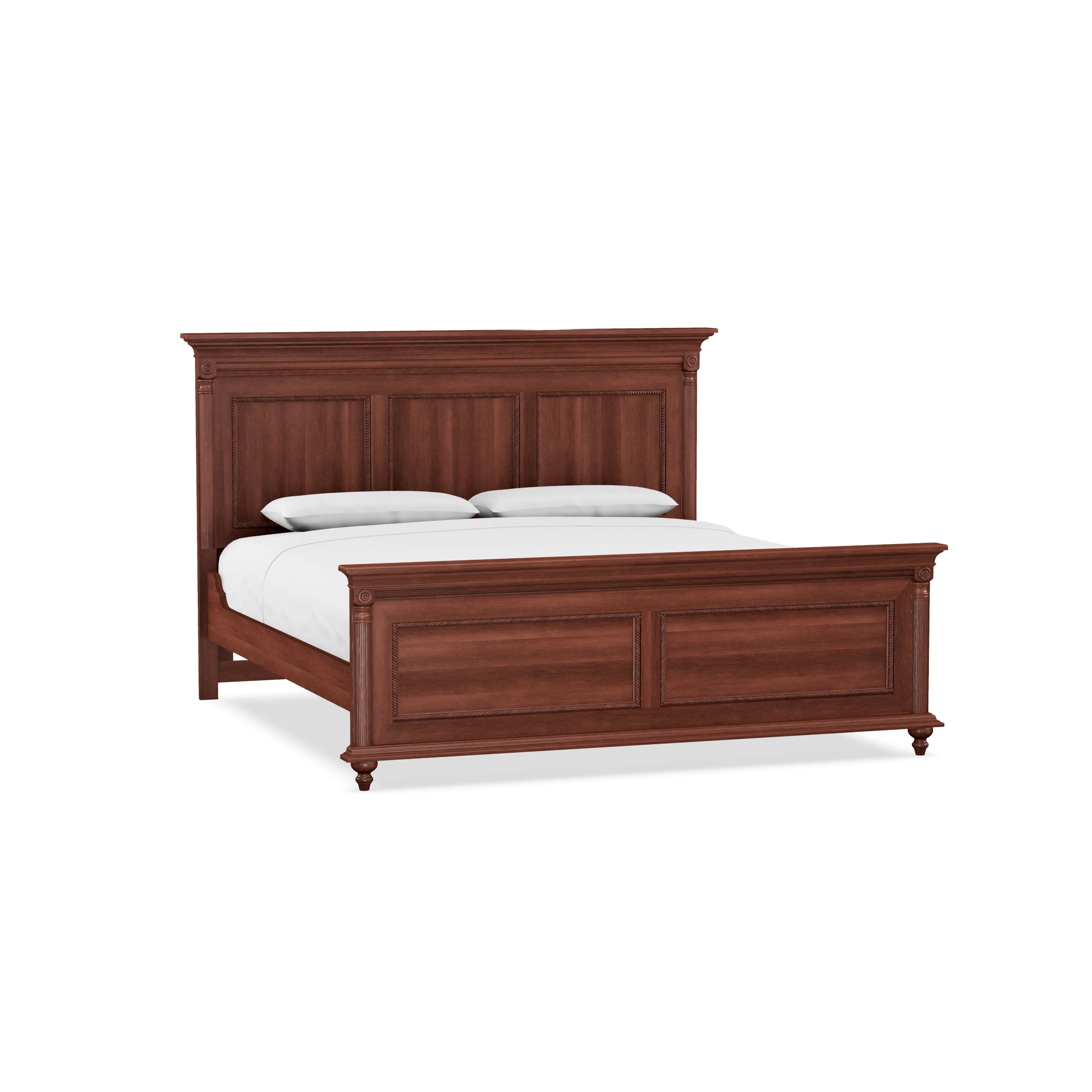 Durham Savile Row KBD980144 Traditional King Panel Bed Simon s Furniture Bed Headboard Footboard