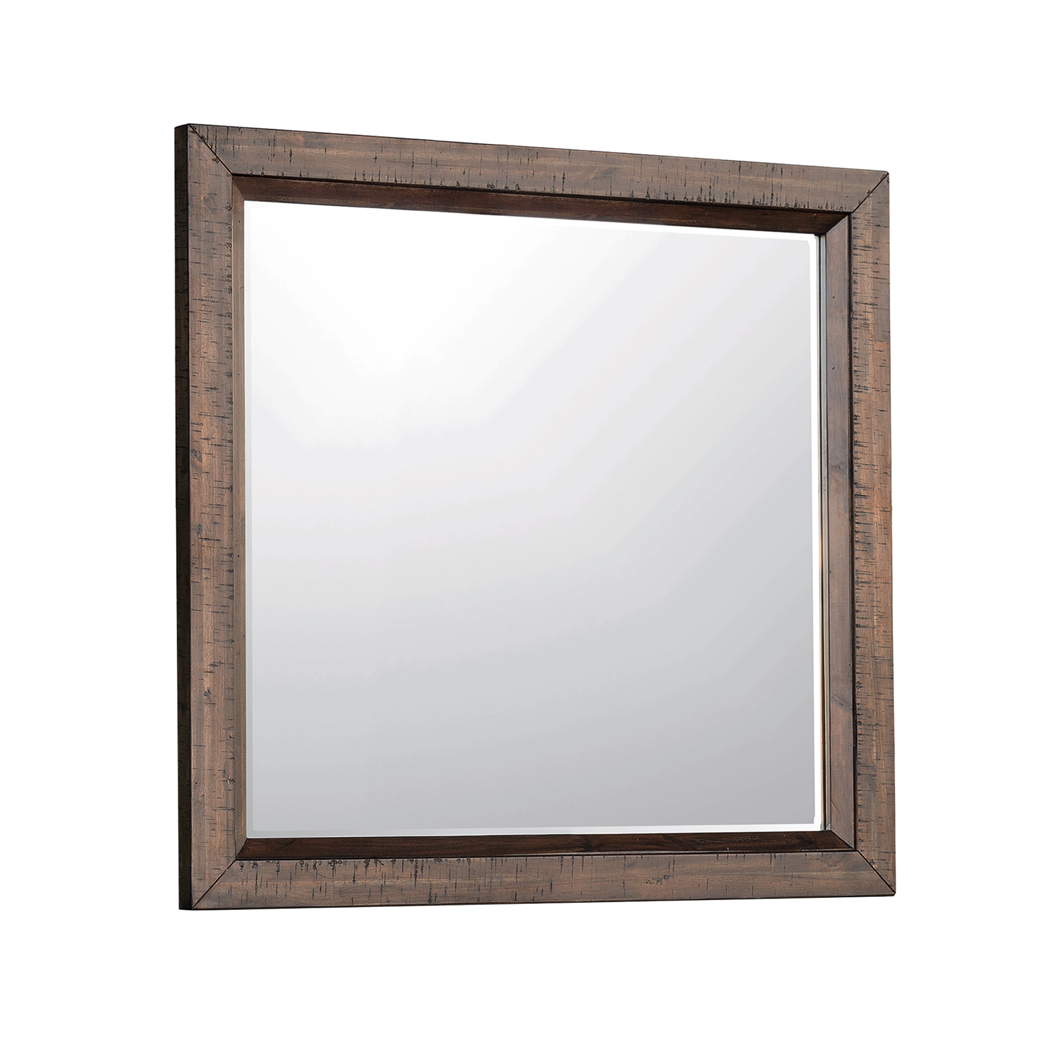 Samuel Lawrence Sawmill S896-030 Rustic Farmhouse Square Mirror | Royal ...