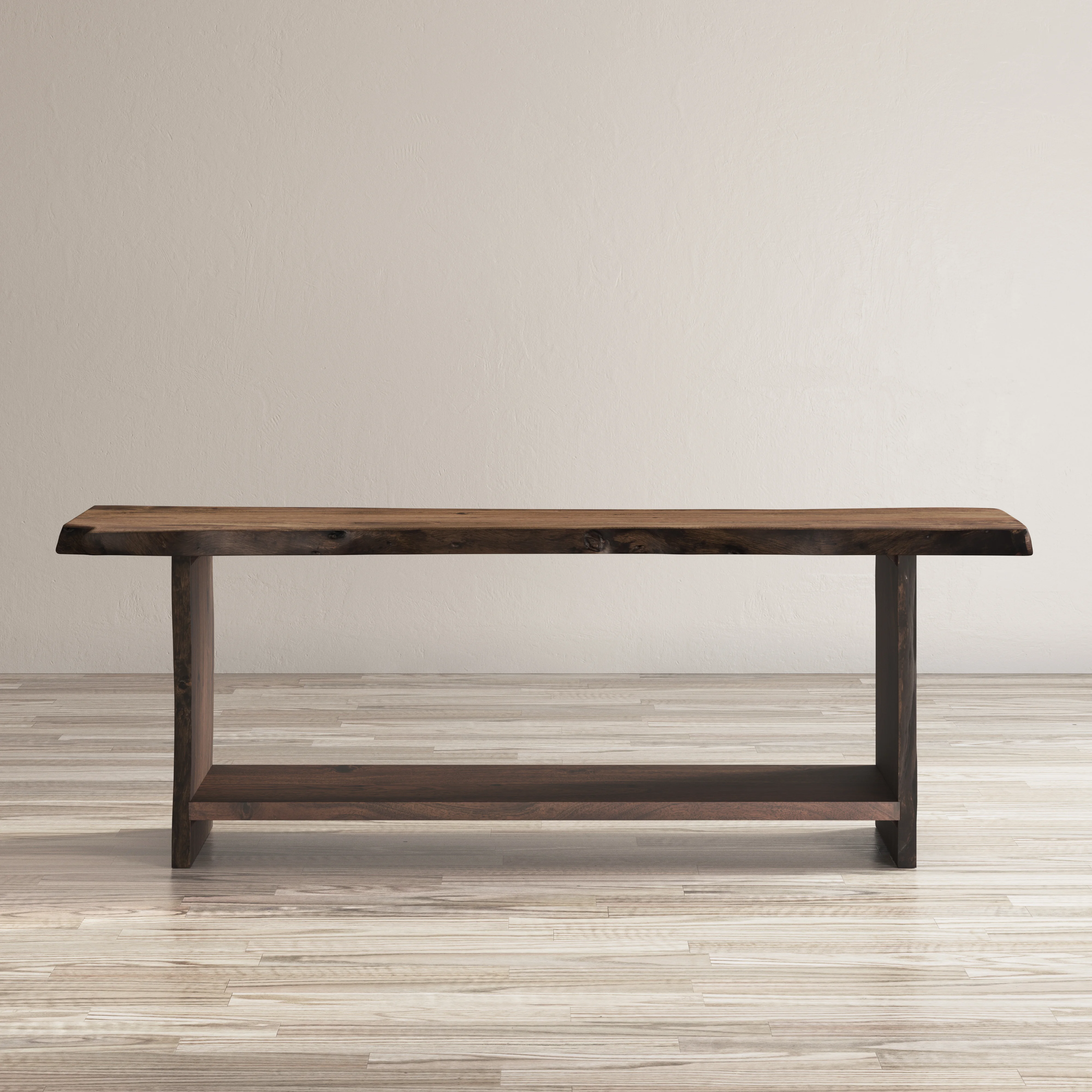 Jofran Global Archive 1730-193LC Cooper Live Edge Storage Bench | A1 ...