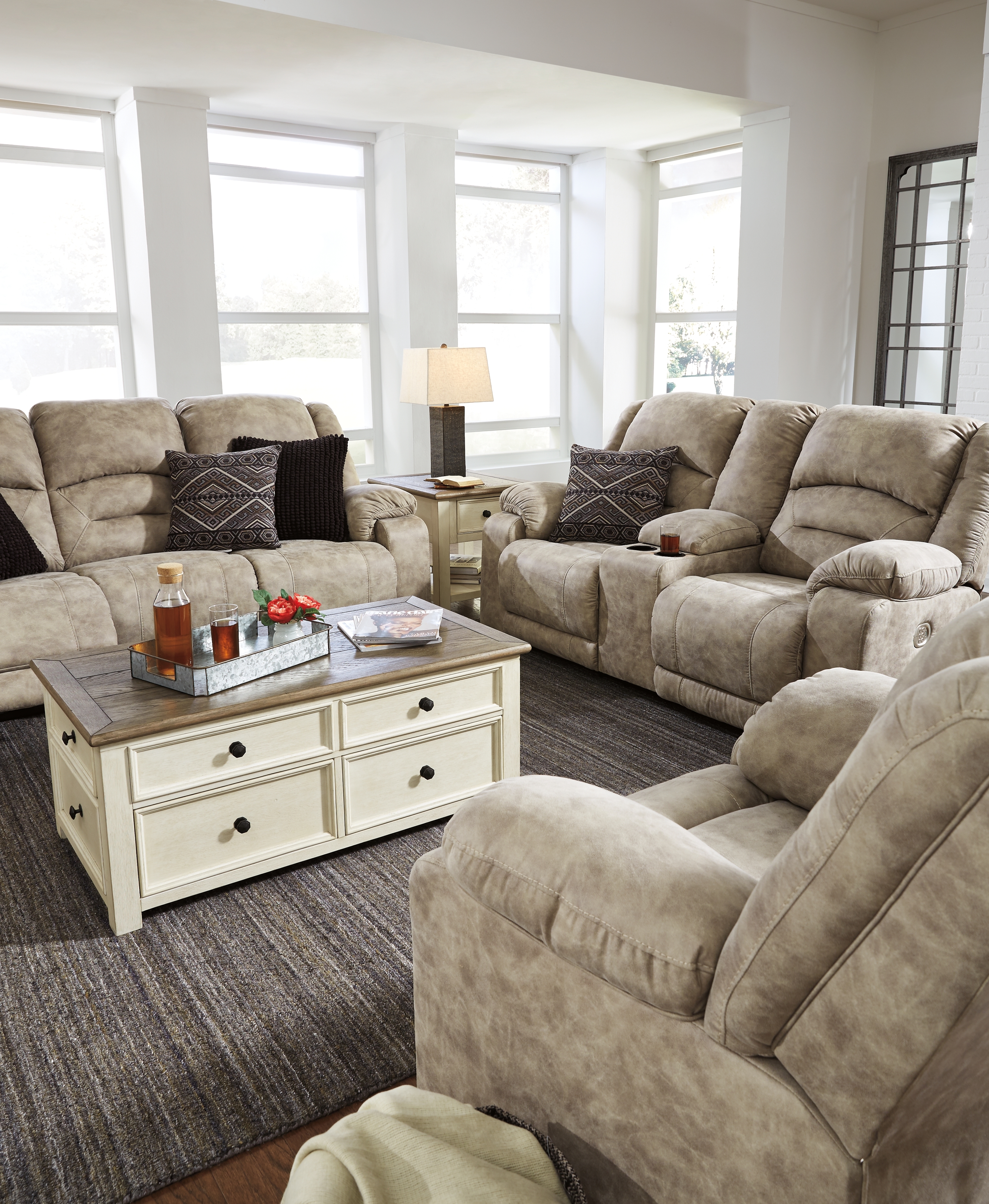 Signature Design by Ashley Bolanburg T637-3 End Table | HomeWorld ...