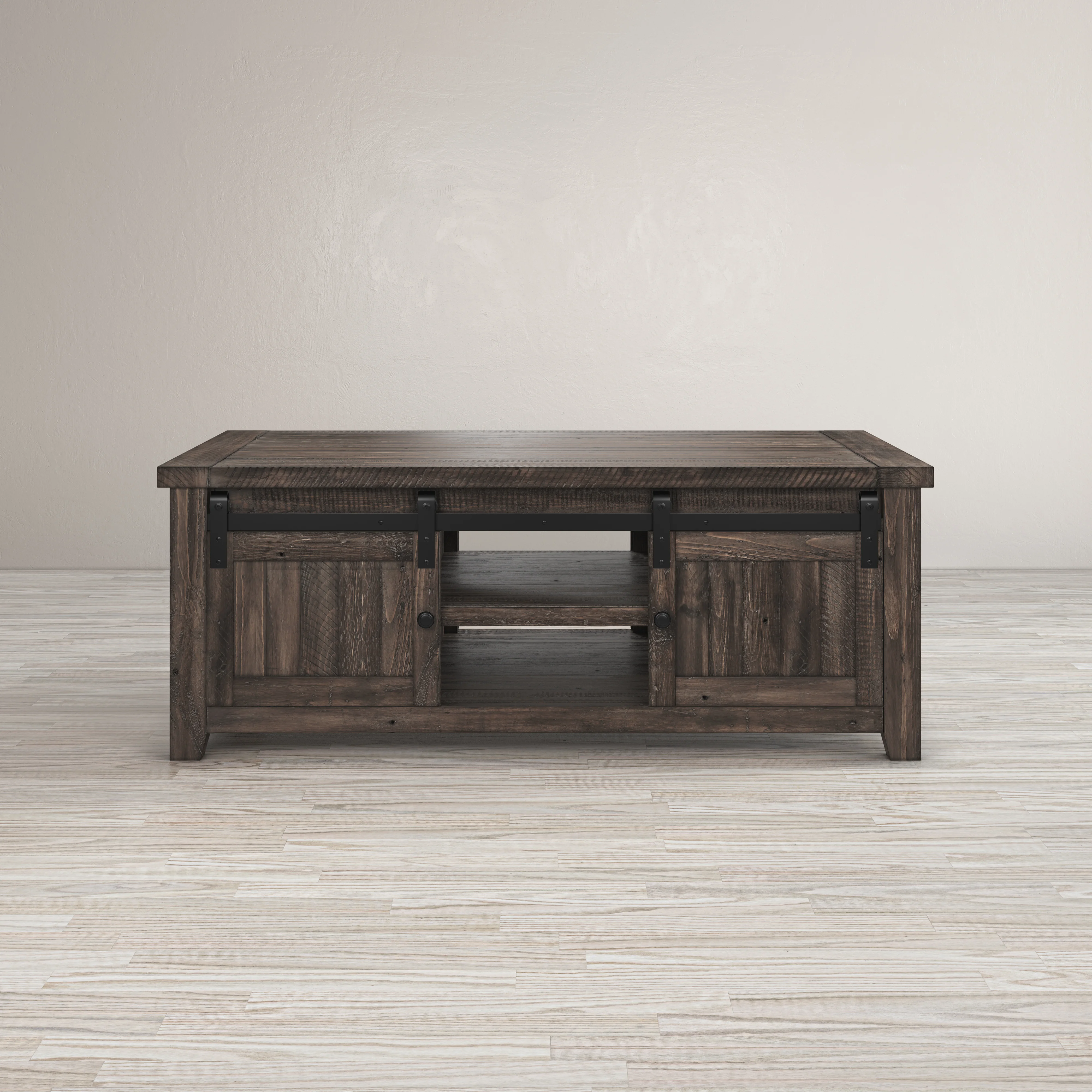 Jofran Madison County 337.17005-SO Barn Door Cocktail Table | Stoney ...