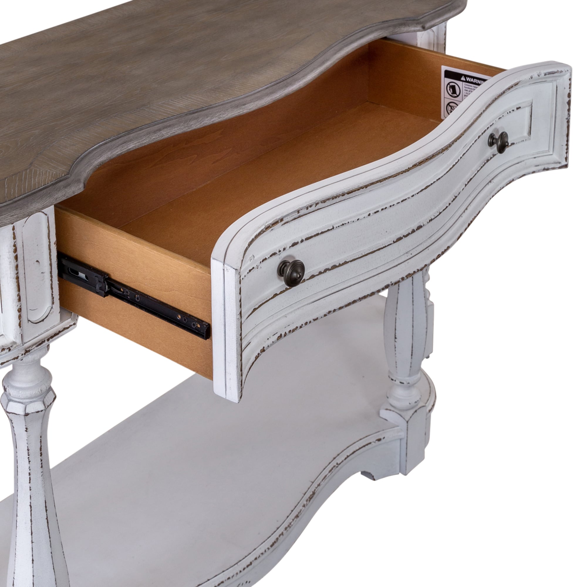 Liberty Furniture Magnolia Manor 244-AT2001 Modern Farmhouse Console Table | Wayside Furniture ...