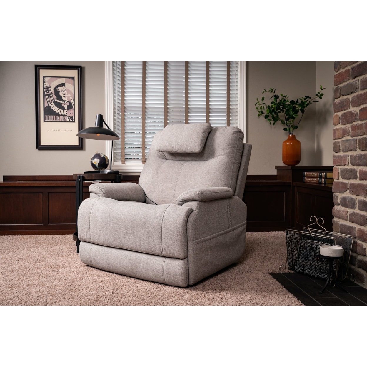Flexsteel Zecliner Model 1 1091-55PH 352-01 Transitional Power Lift ... Flexsteel Zecliner Model 1 1091-55PH 352-01 Transitional Power Lift ...
