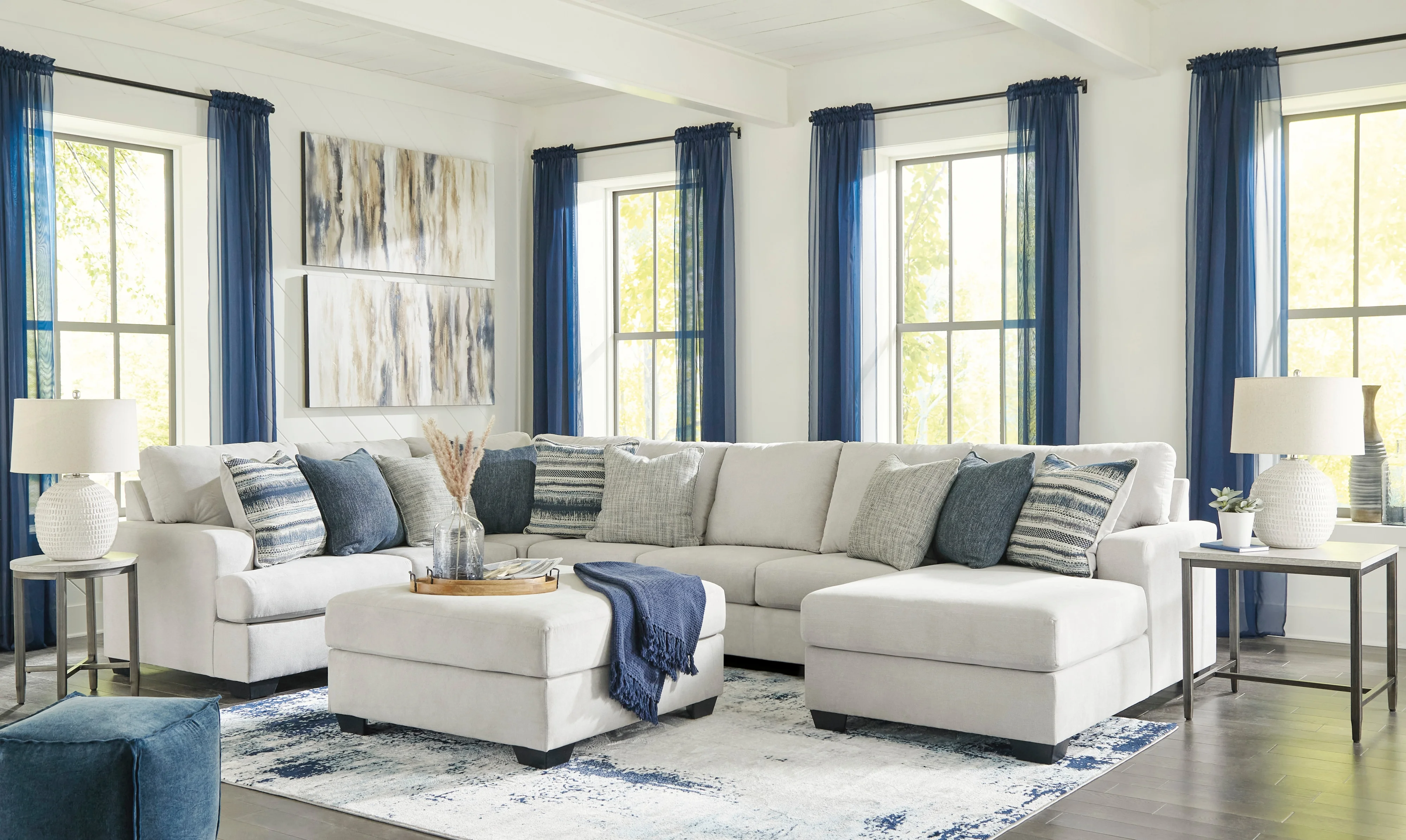 Ashley Furniture Benchcraft Lowder 1x1361108+1x Living Room Set | Del ...