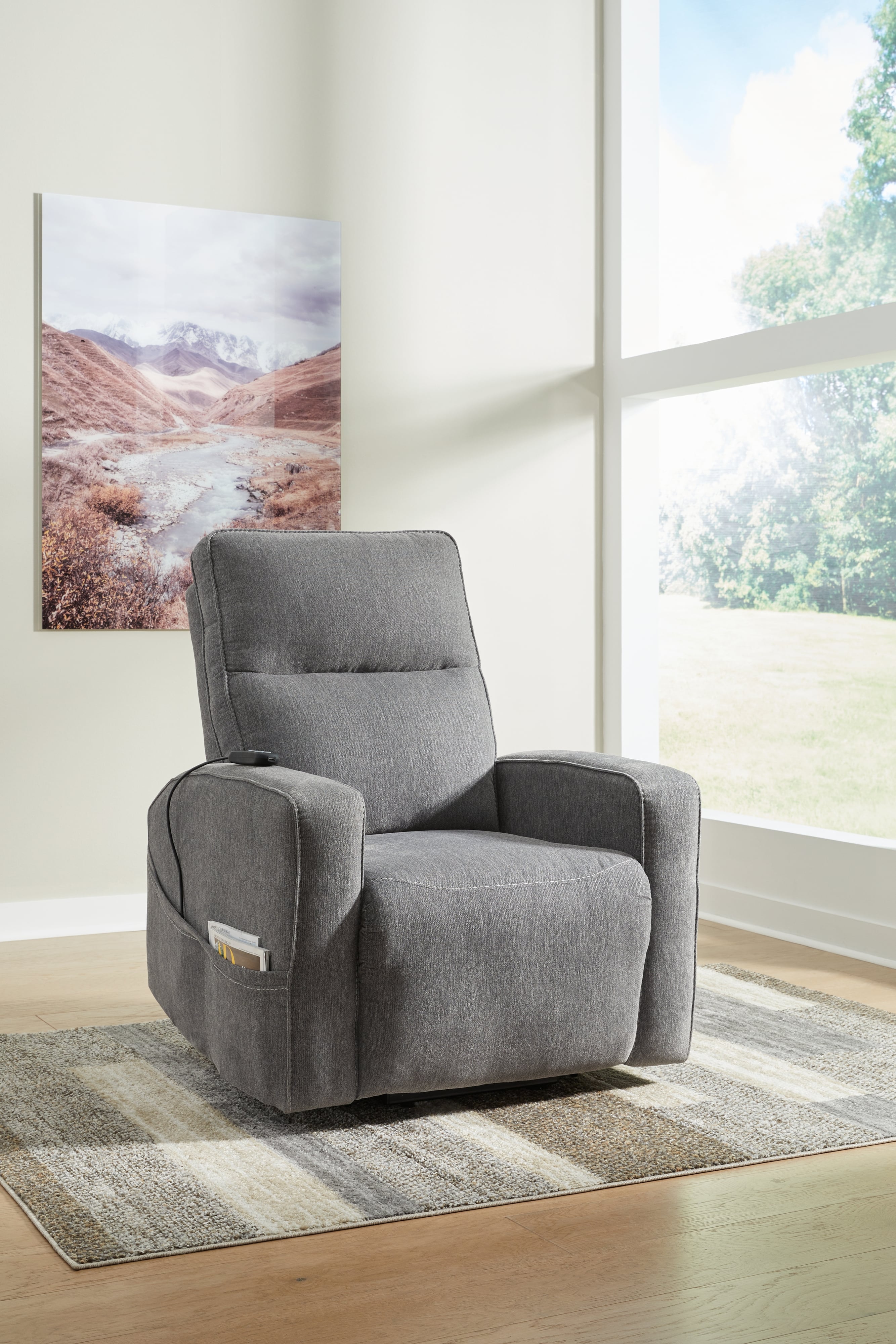 Signature Design by Ashley Starganza 9370412 Power Lift Recliner ...