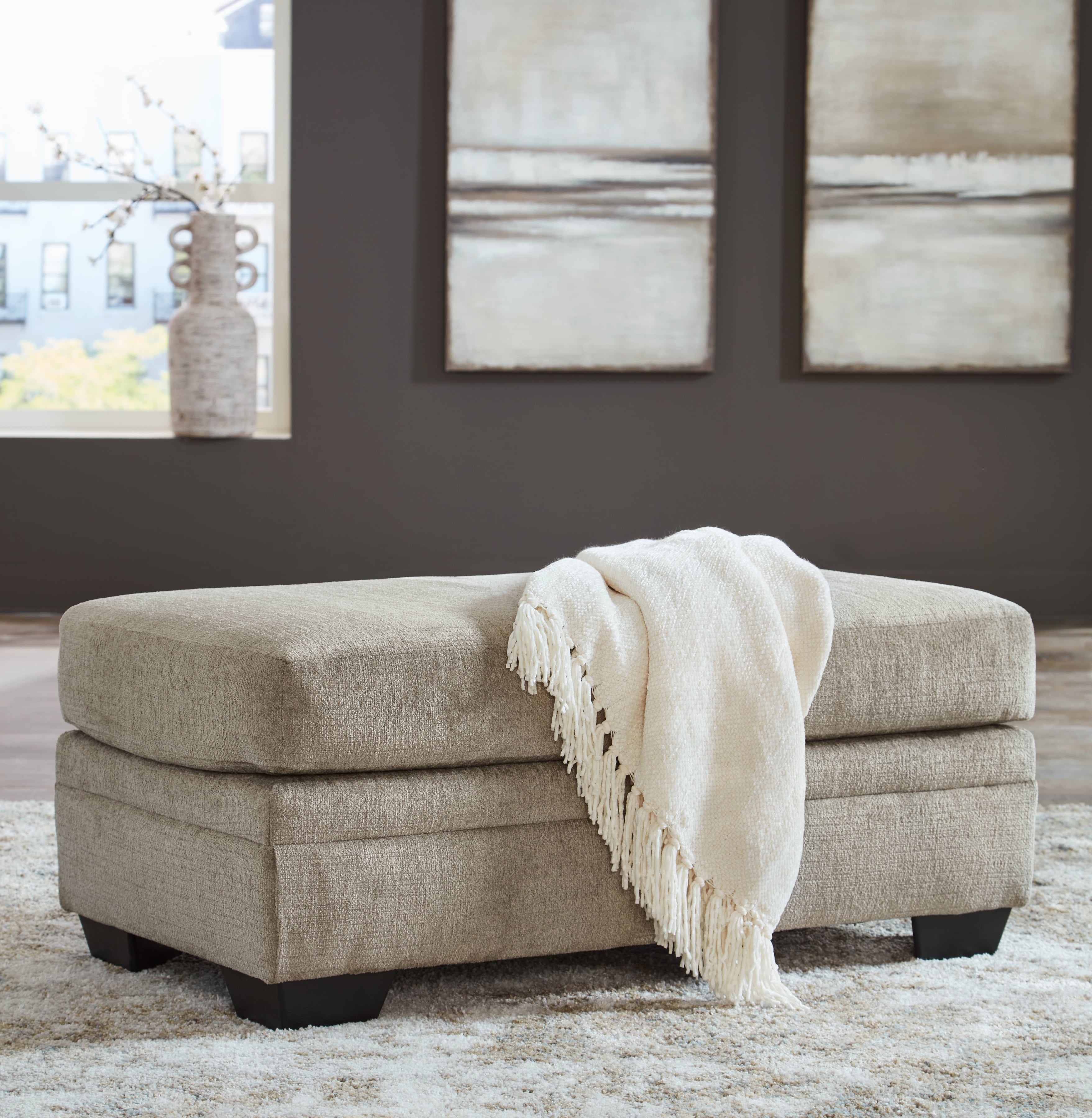 Signature Design by Ashley Stonemeade 5950414 Ottoman | Royal Furniture ...
