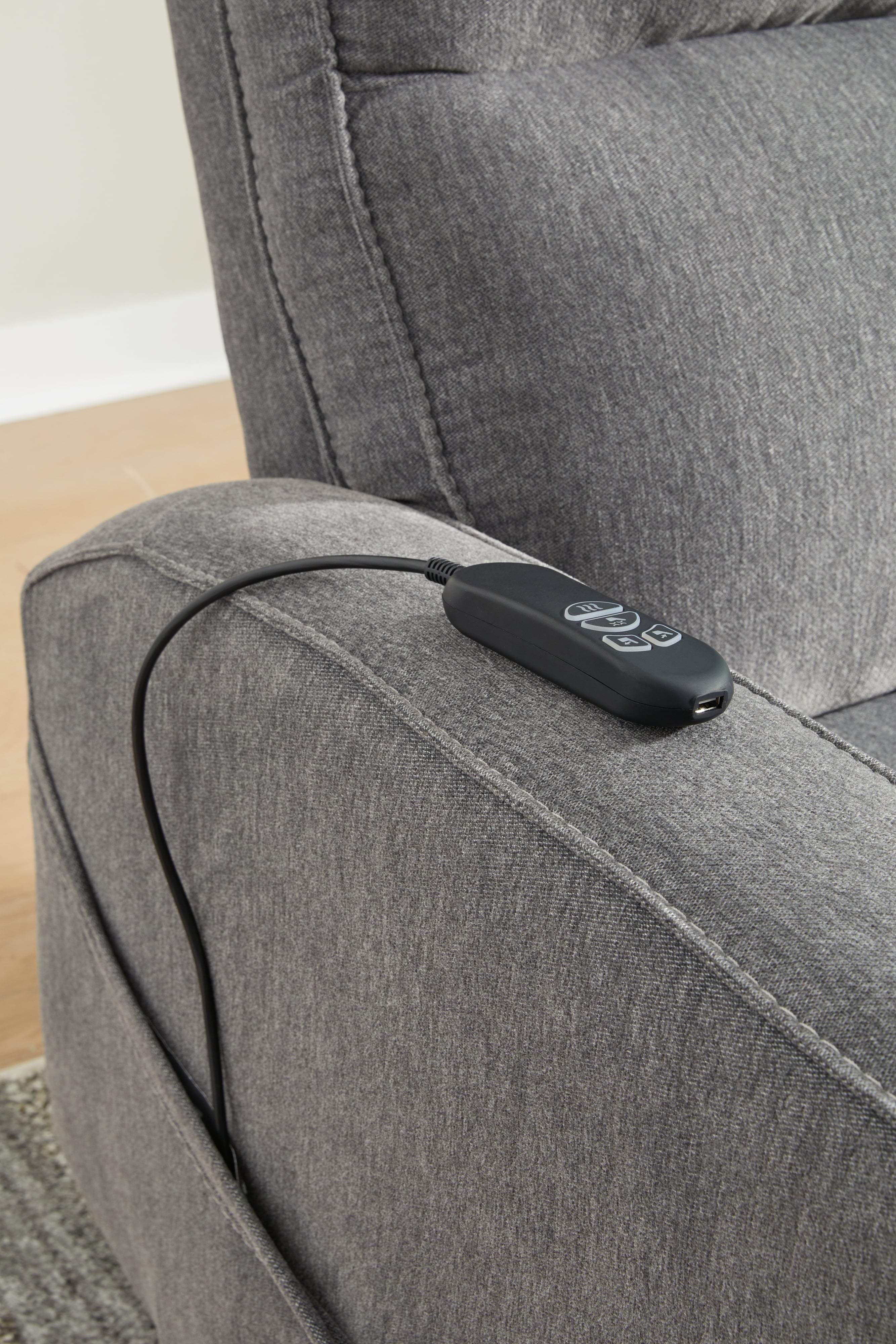 Ashley Signature Design Starganza 9370412 Power Lift Recliner | Dunk ...