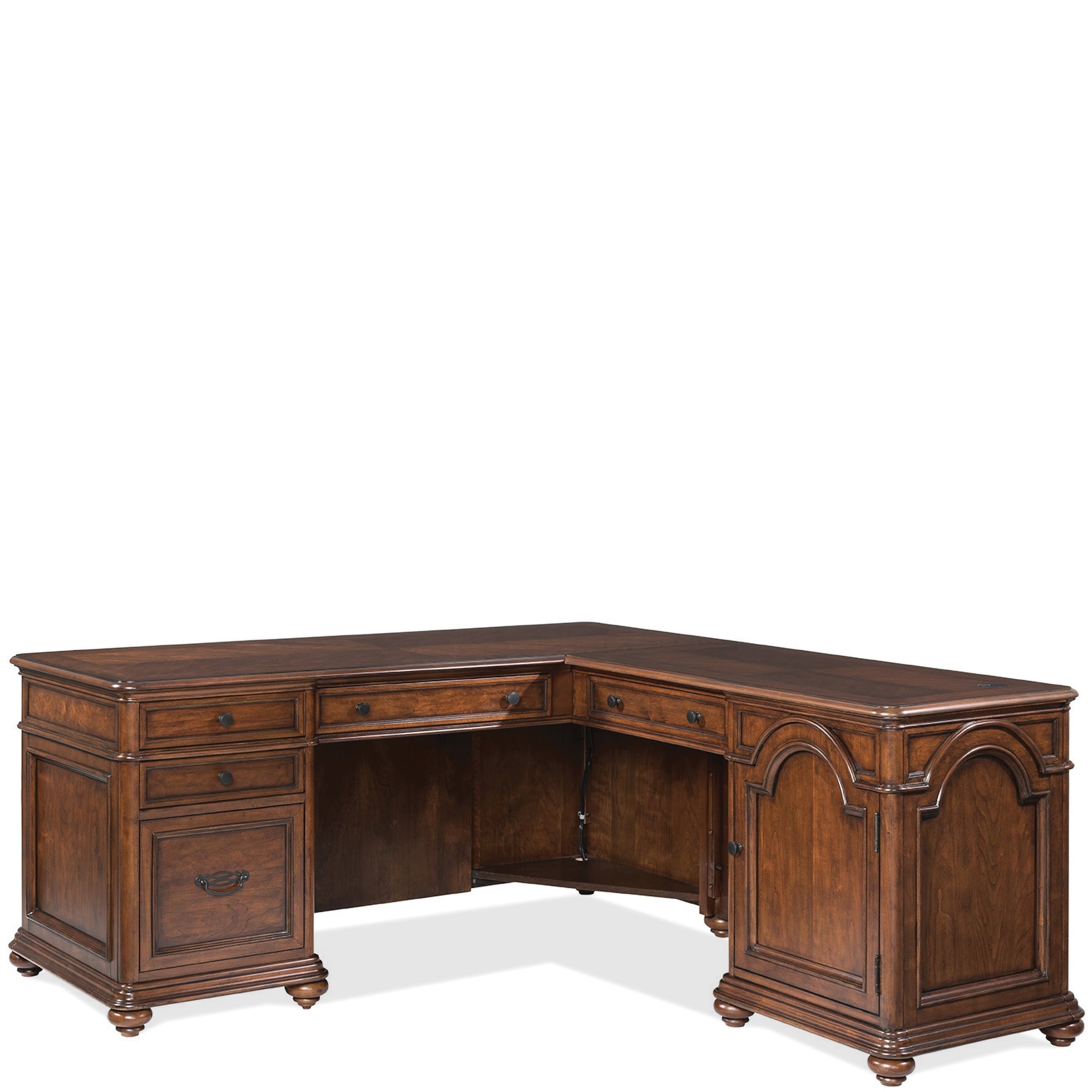 Executive Office Desk With Return