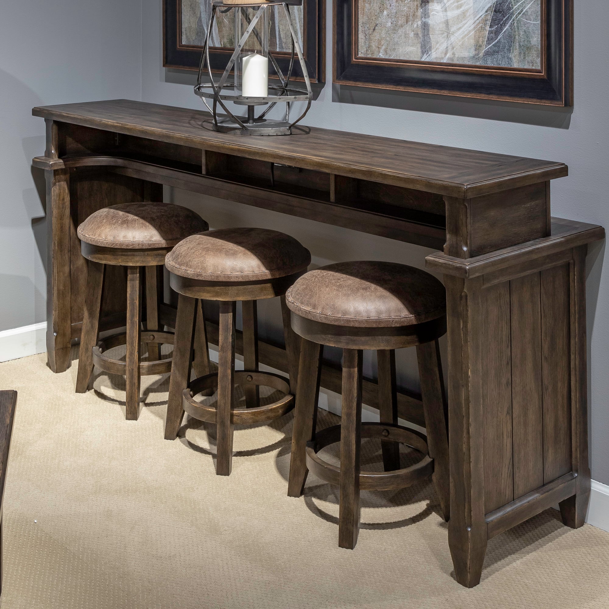 Liberty Furniture Paradise Valley 297-OT7837 Traditional Console Bar ...