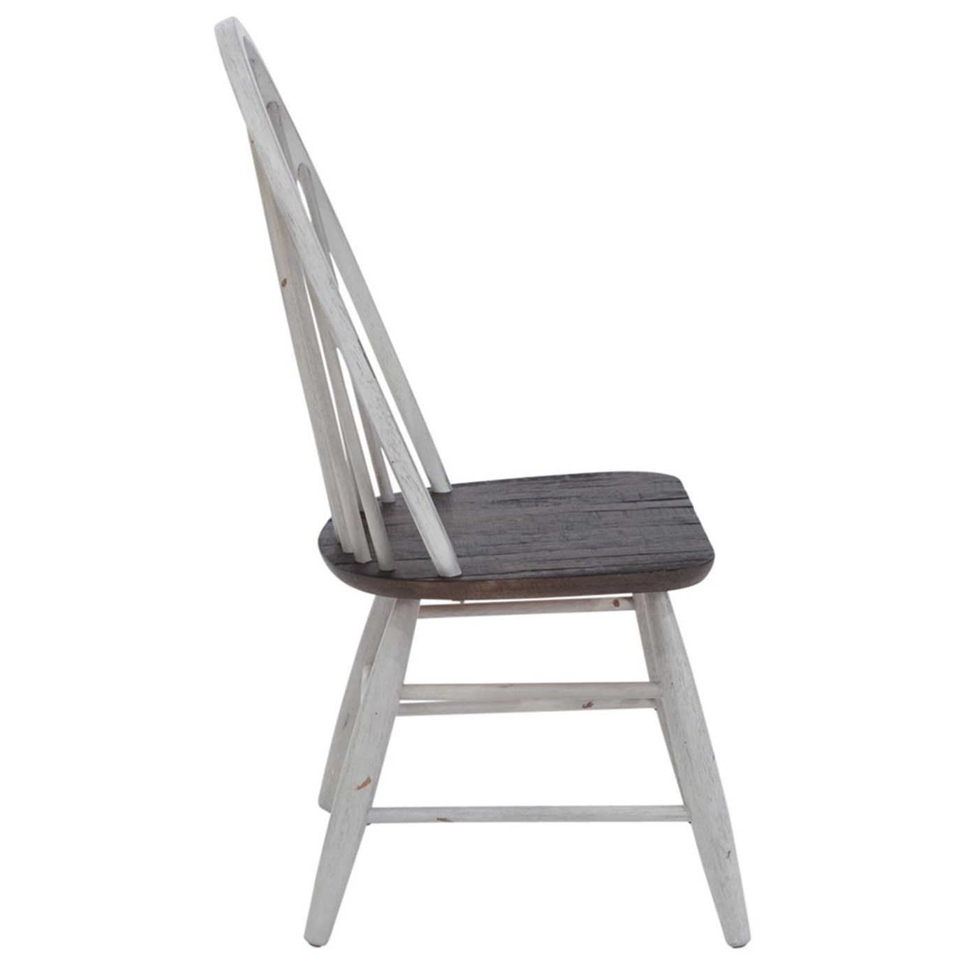 Liberty Furniture Farmhouse 139WH-C1000S Farmhouse Spindle Back Side ...