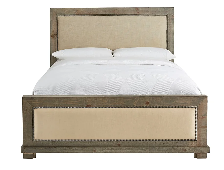 Progressive Furniture Willow P635-34/35/78 Queen Upholstered Bed with ...