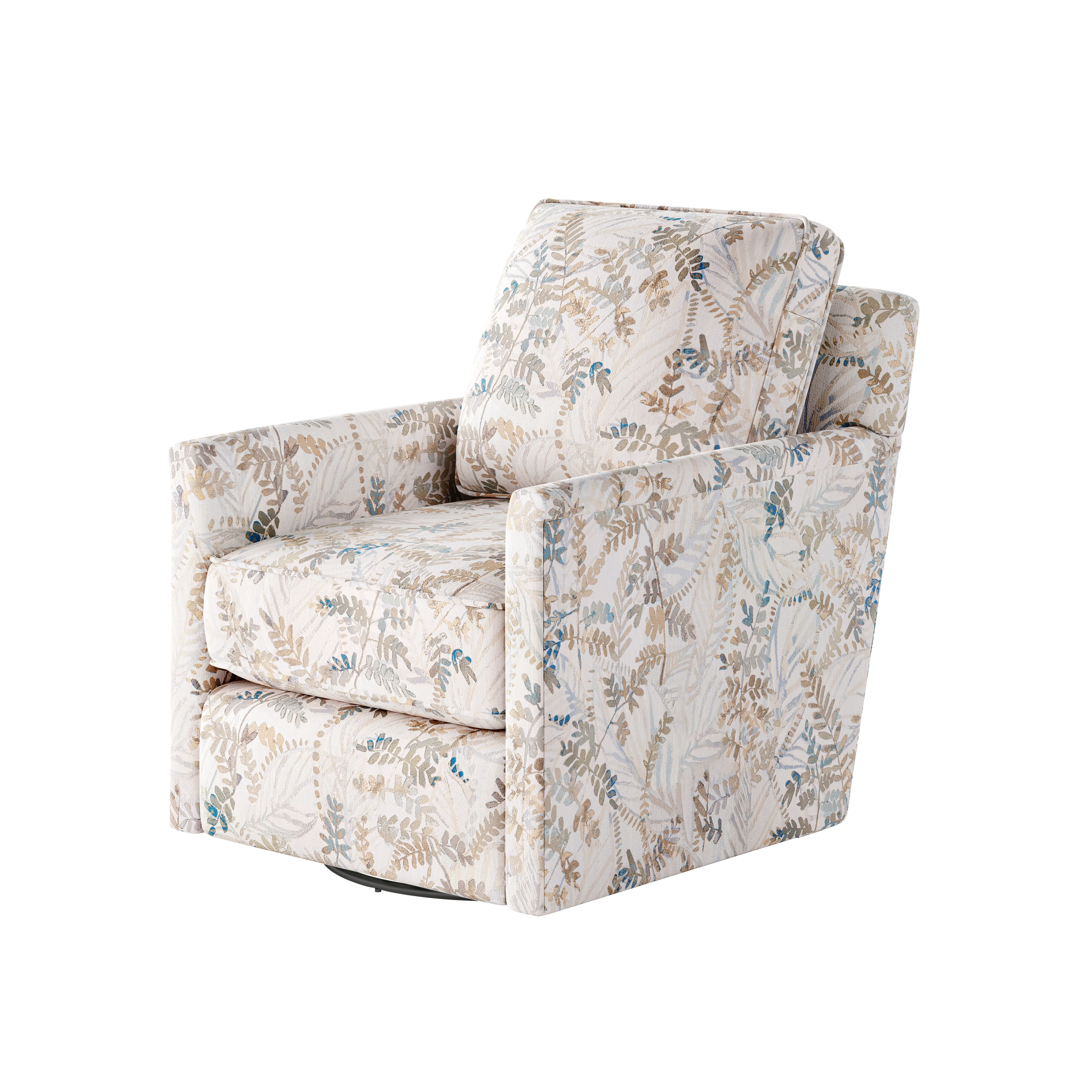 Fusion Furniture Grab A Seat 21-02G-C Fetty Citrus Swivel Glider Chair ...