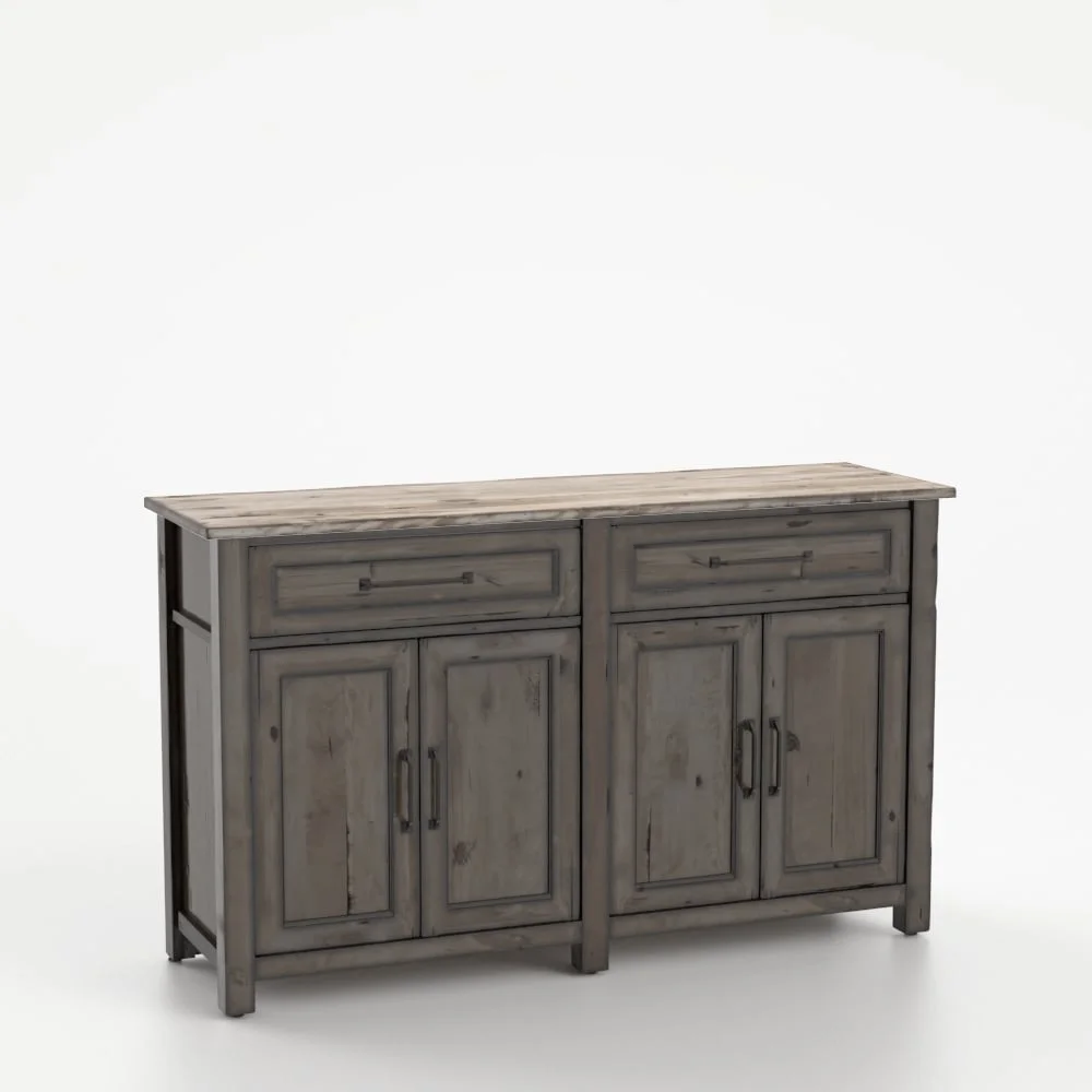 Canadel Champlain BUF060367273DT1 Transitional 60" Buffet with ...