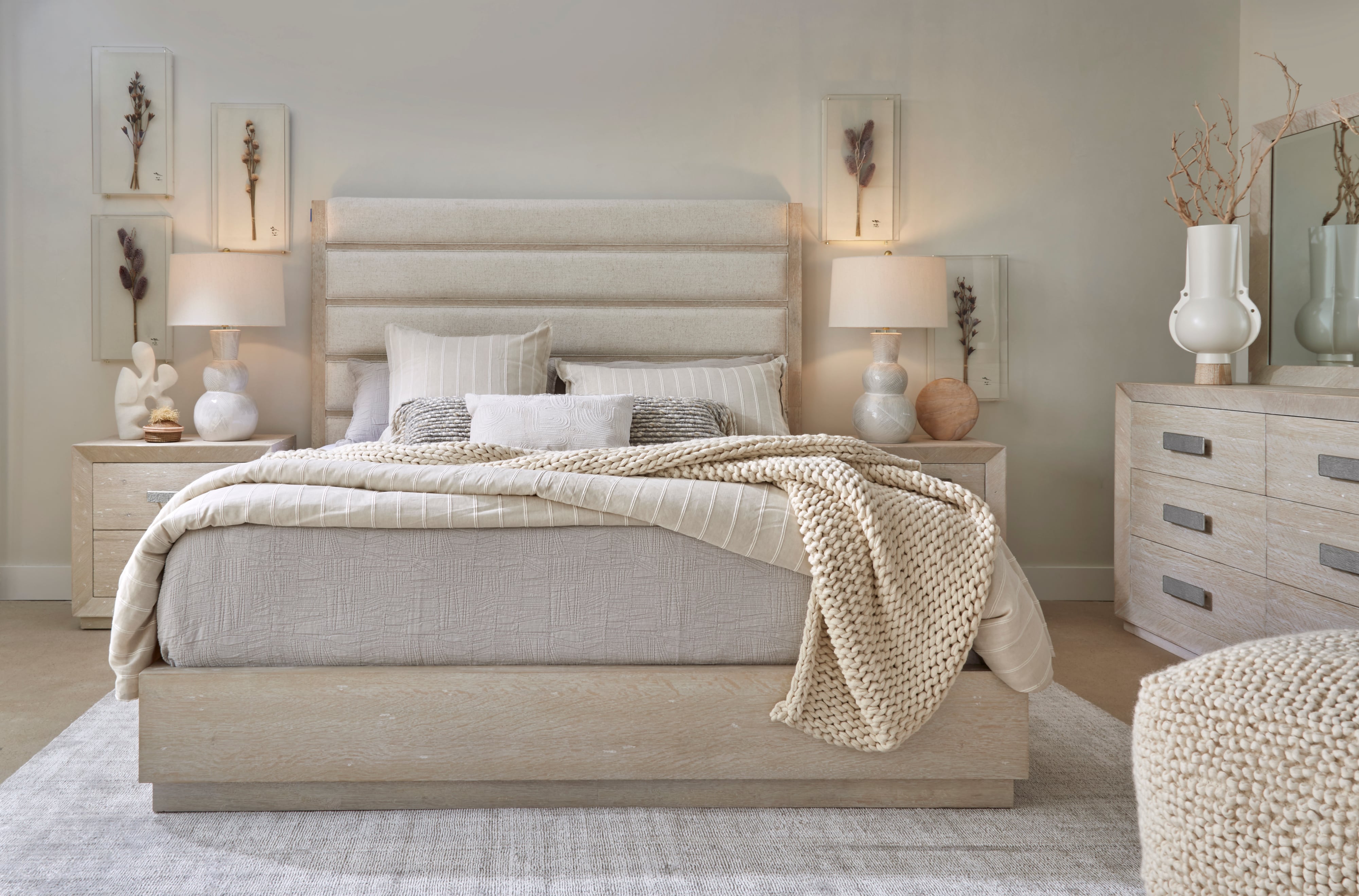 Thirty-One Twenty-One Home Ivory Bay B7003-55 Contemporary Queen ...